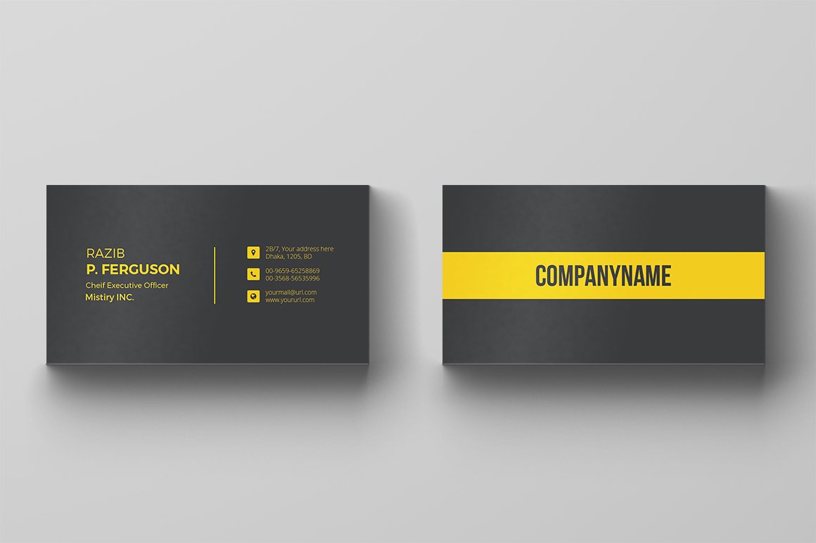 Stylish Business Card (34594) | Business Cards | Design Bundles