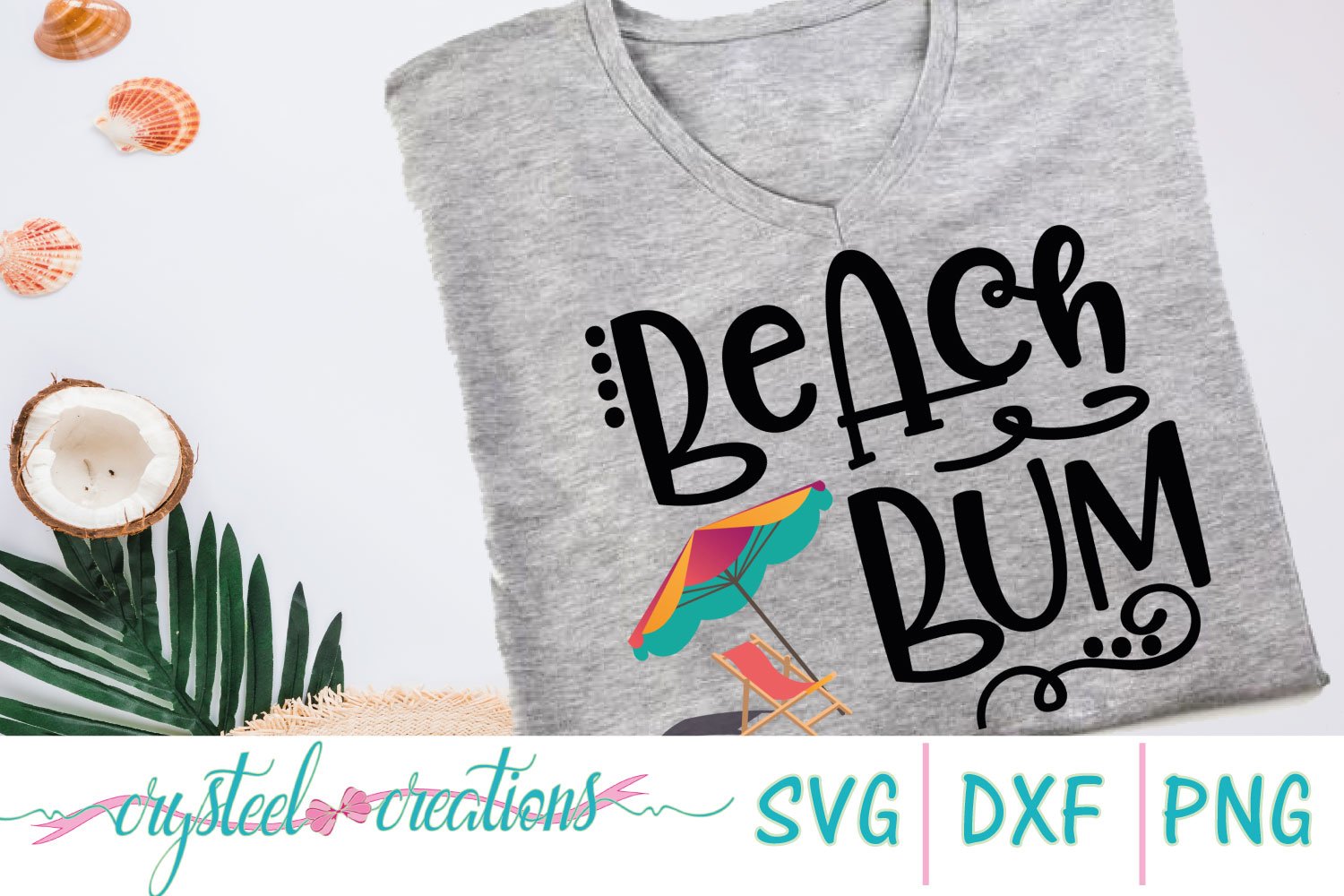 Beach Bum (65644) | Cut Files | Design Bundles