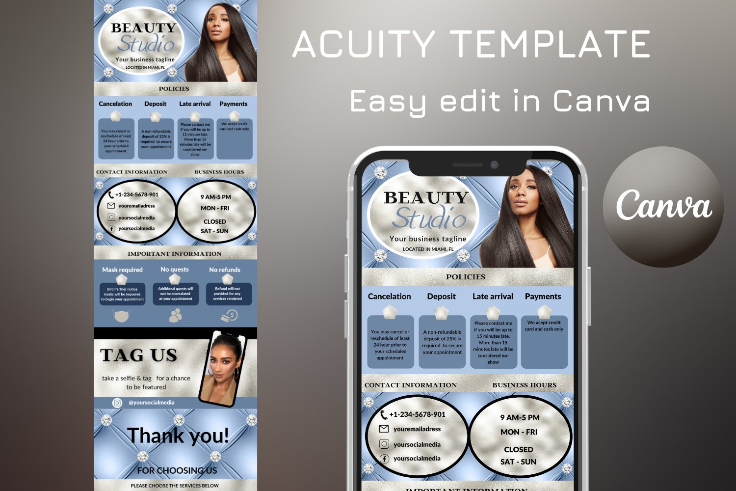 Acuity Site Design Blue Acuity Scheduling Template