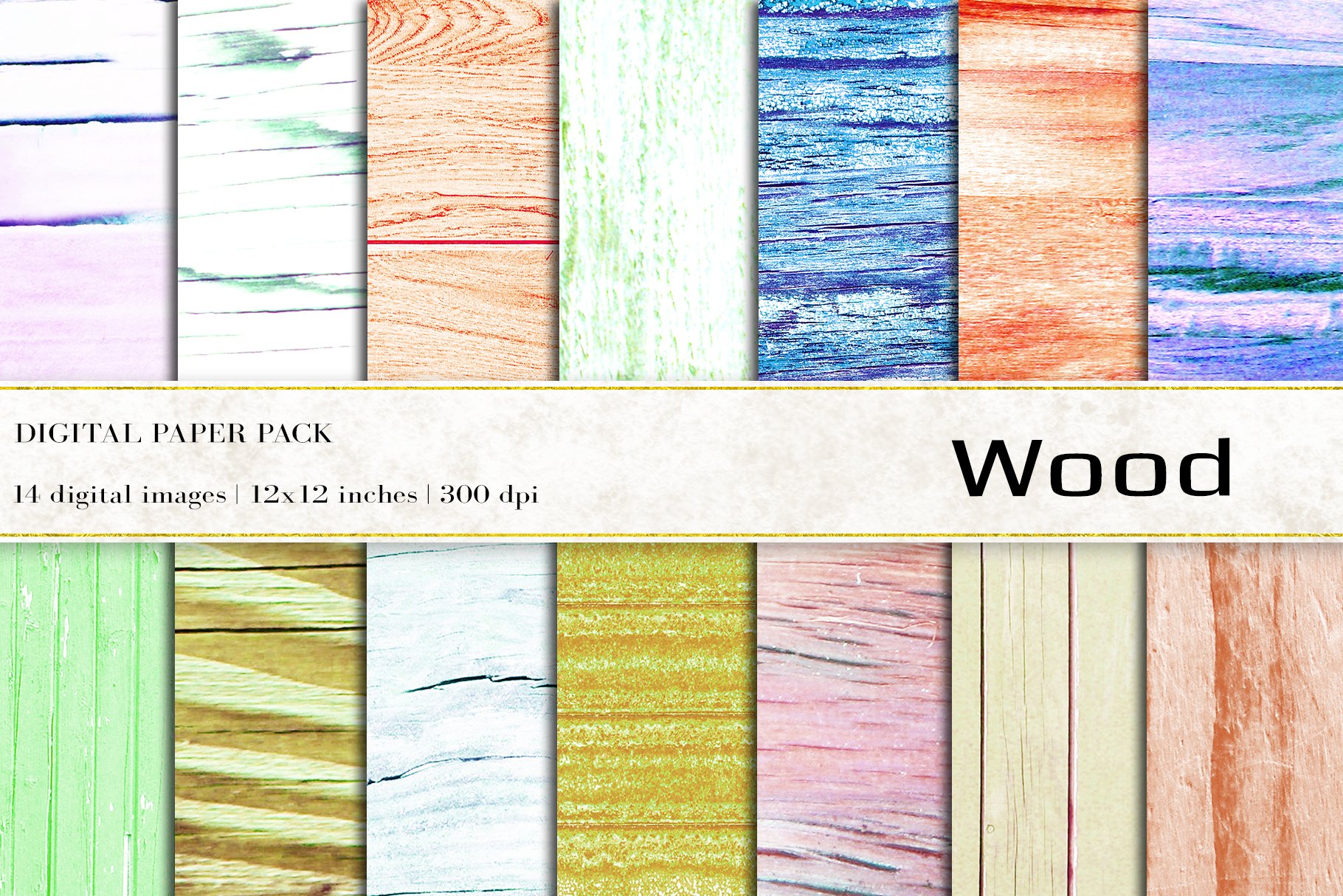 Wood Digital Papers (1837530) | Backgrounds | Design Bundles