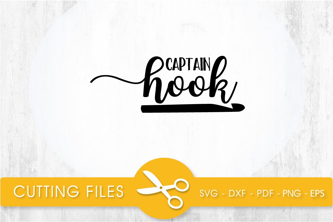 captain hook svg cutting file, svg, dxf, pdf, eps (471718) | Cut Files ...