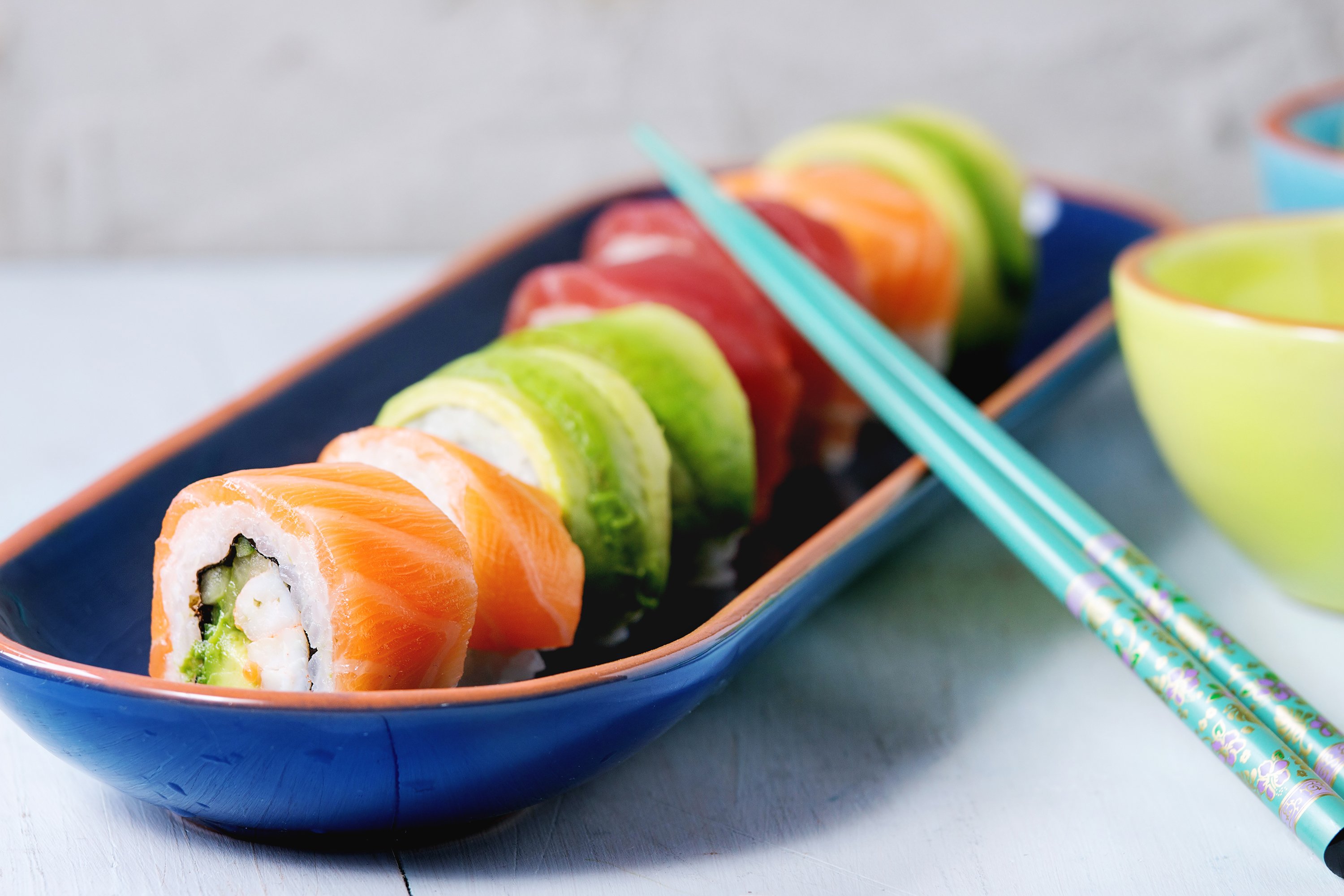 Sushi rolls set (589935) | Food and Drink | Design Bundles