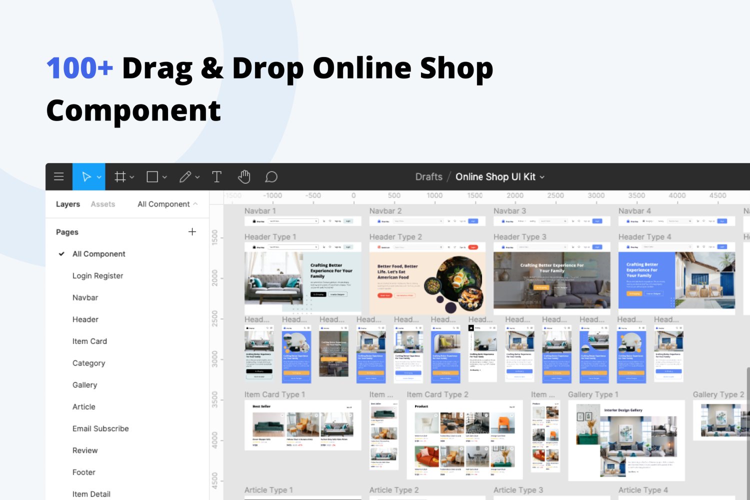 Premium Online Shop UI Kit & Dashboard (648936) | Customizable ...