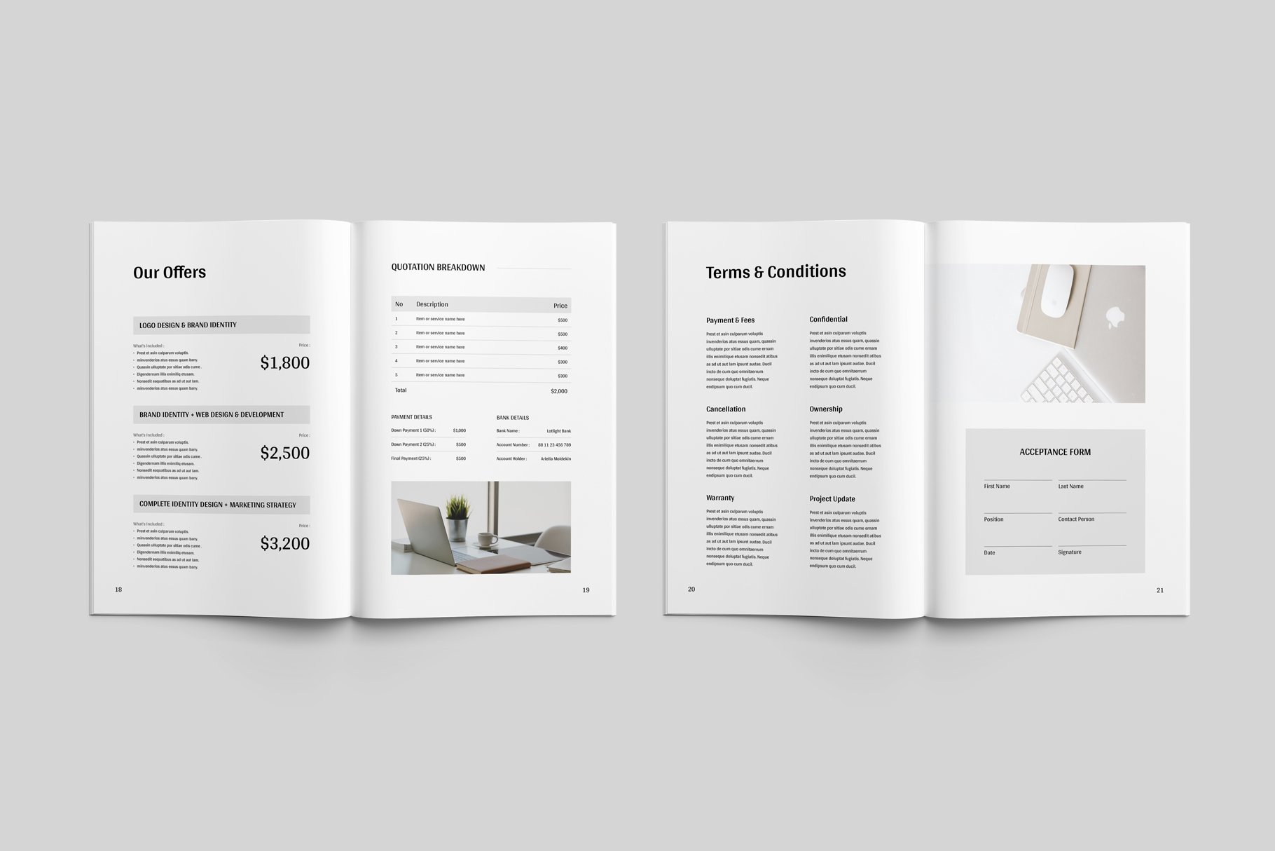 Project Proposal | MS Word & Indesign (1193867) | Brochures | Design ...
