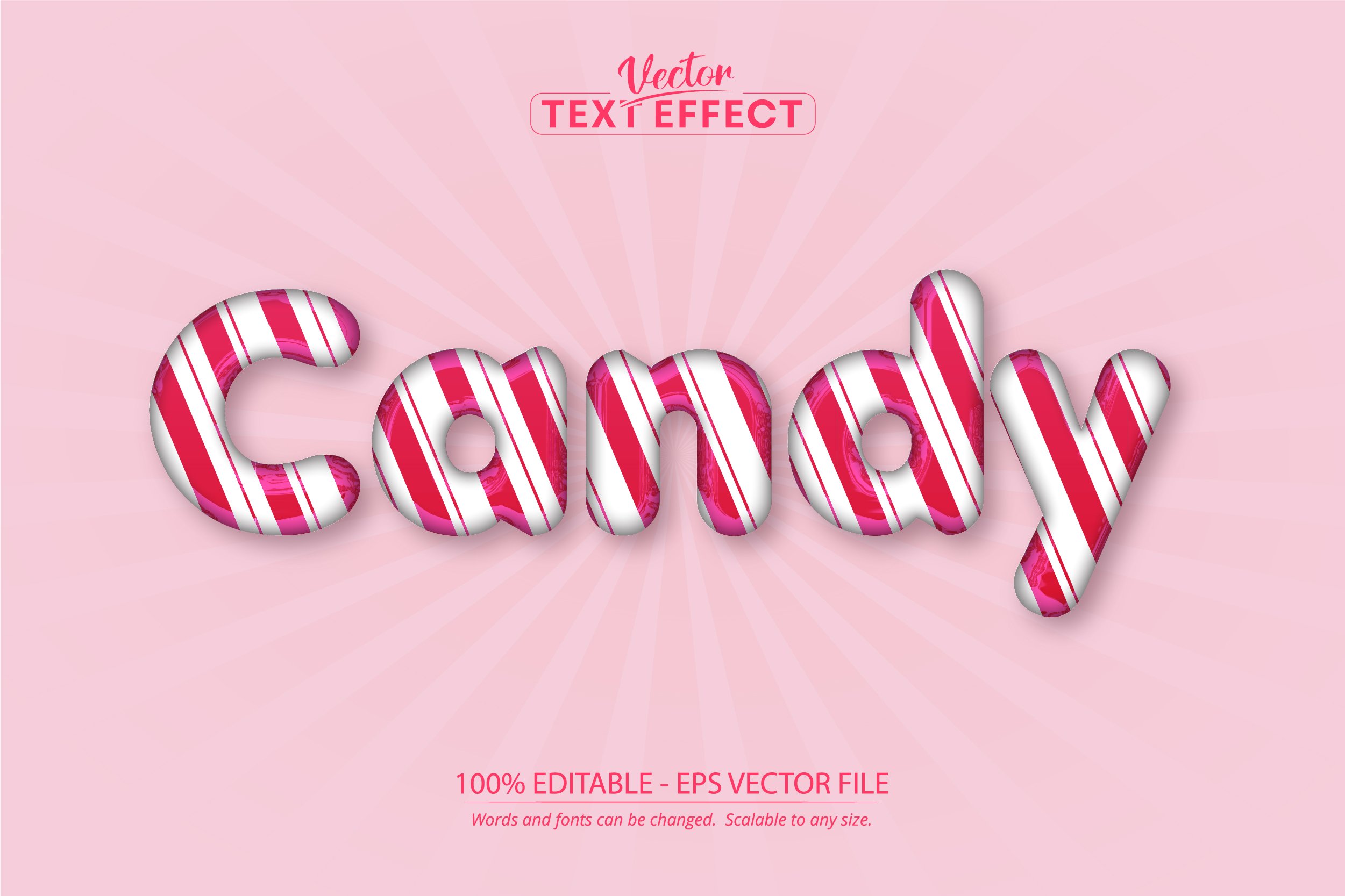 Candy text effect, editable comic and cartoon text (2148183)