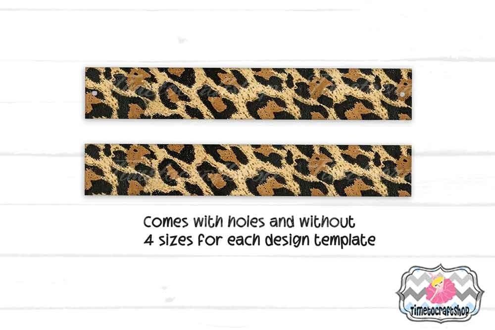 Cuff Bracelet Template, Faux Leather Bracelet SVG (888409) | Cut Files ...