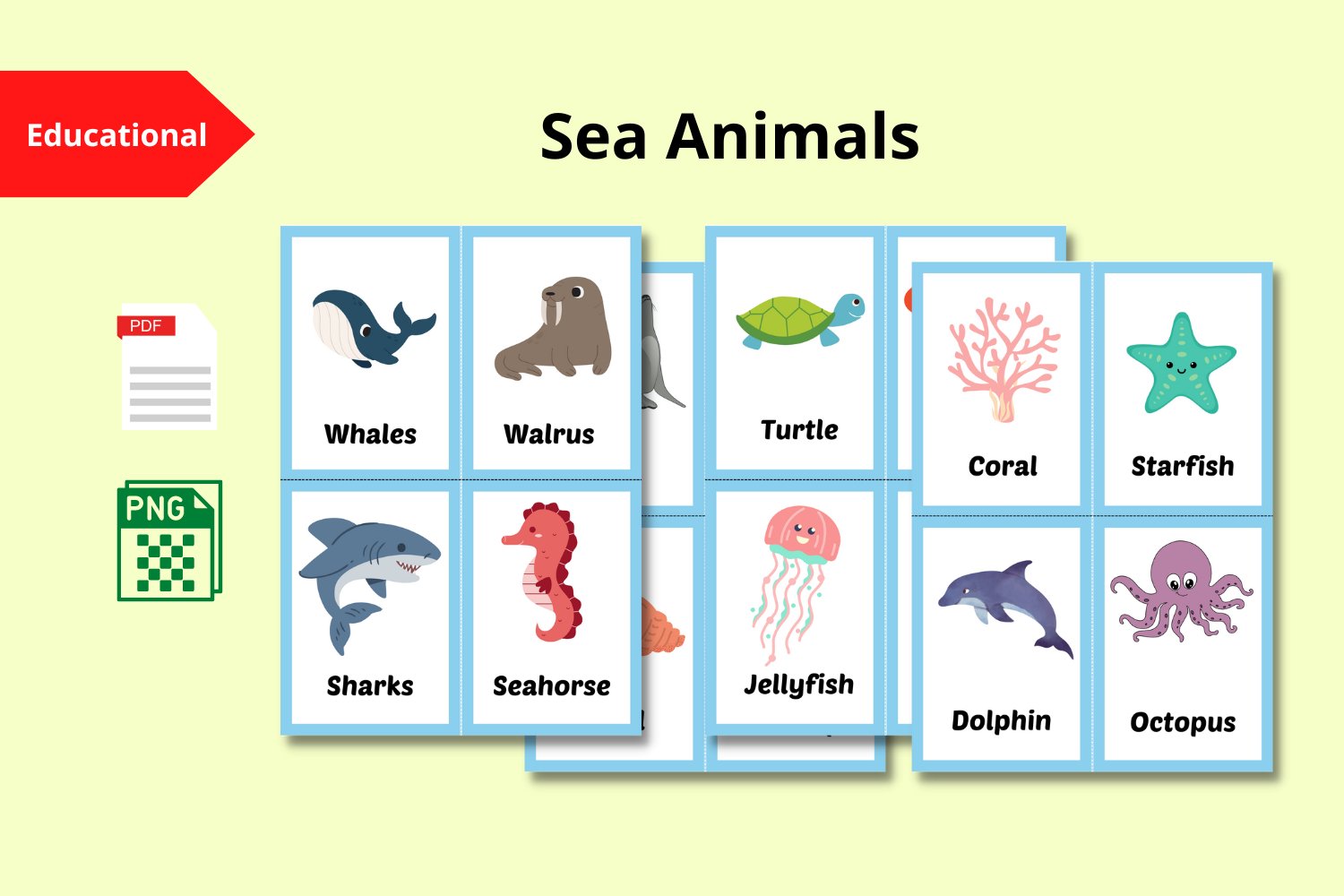 Aquatic Animals Chart