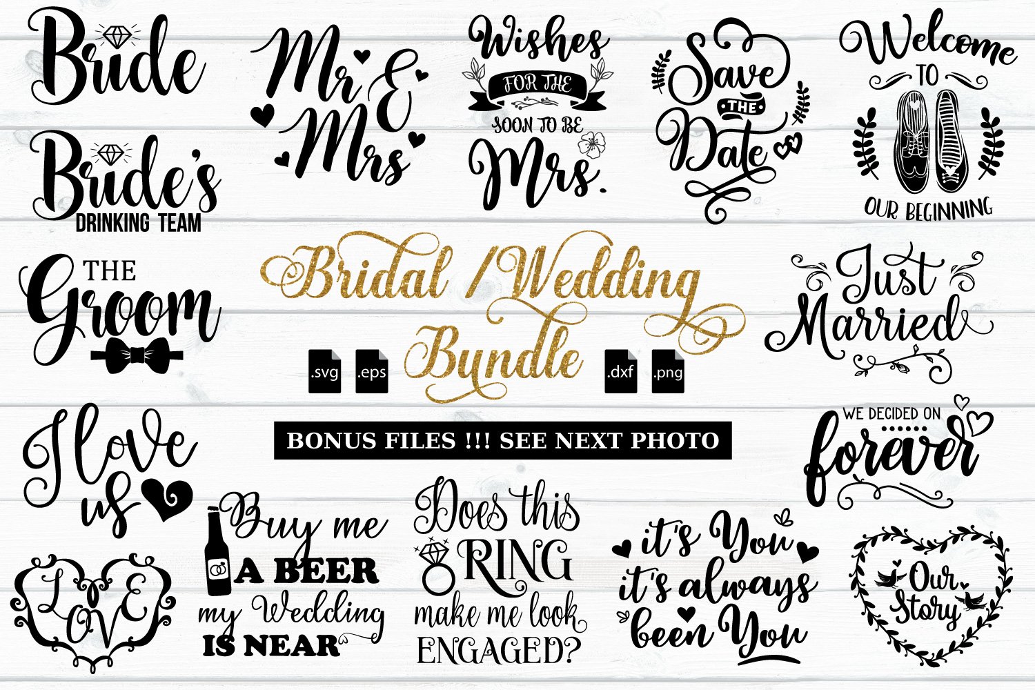 Commercial Use Eps File Types Svg Pdf 6 Cursive Font Styles Wedding 