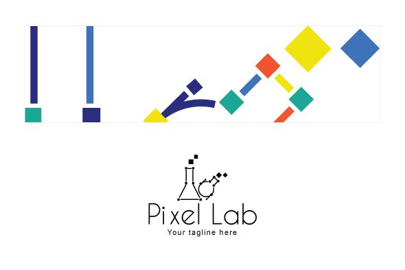 Pixel Lab - Vector Raster Graphic Laboratory Icon Stock Logo (26070 ...