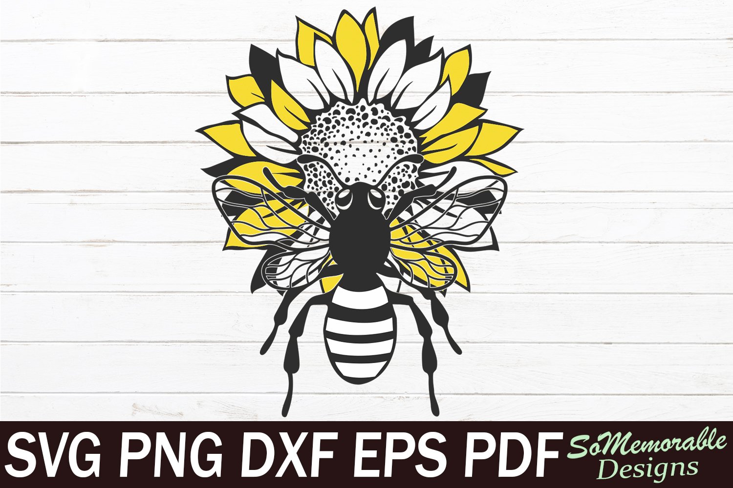 Bee SVG cut file, Bee SVG design (1828516) | SVGs | Design Bundles