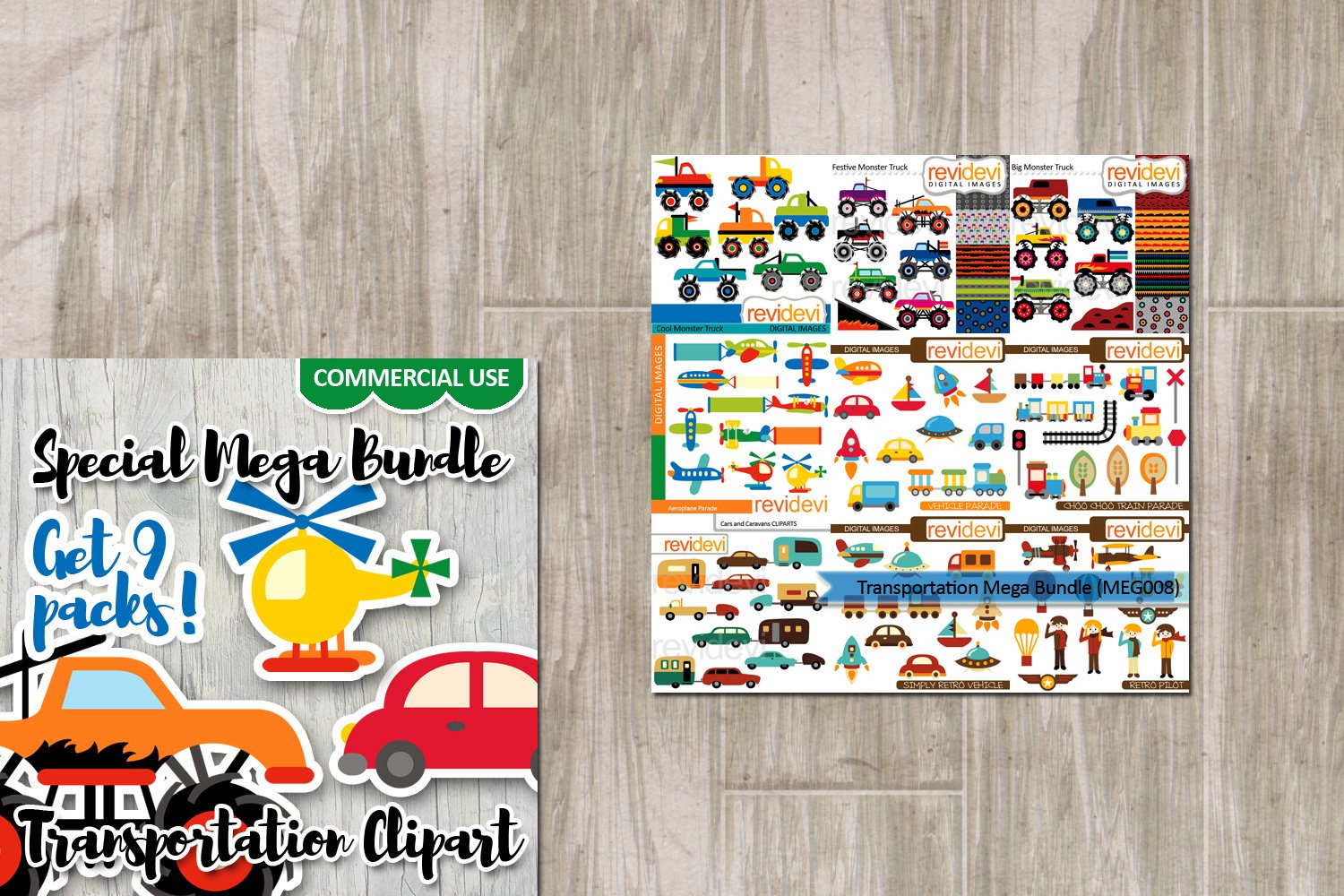 Transportation graphic illustrations big bundle (73905) | Illustrations ...