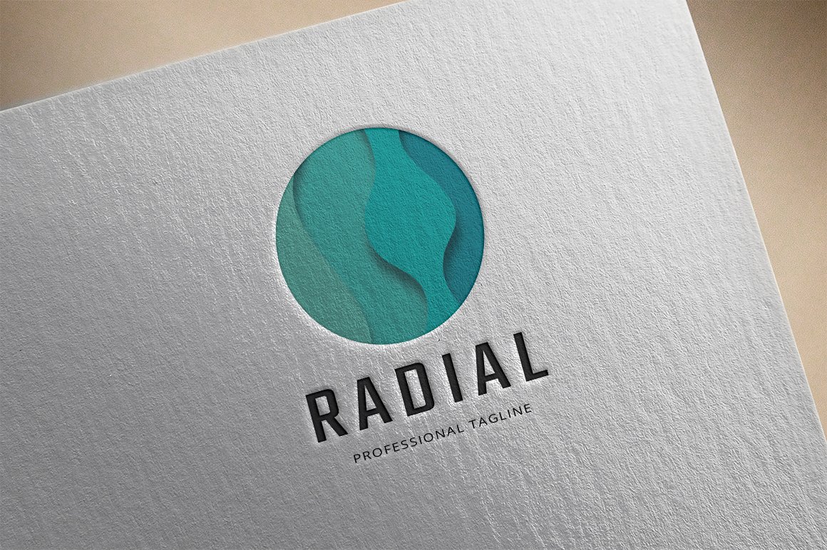 Radial Logo (673703) | Logos | Design Bundles
