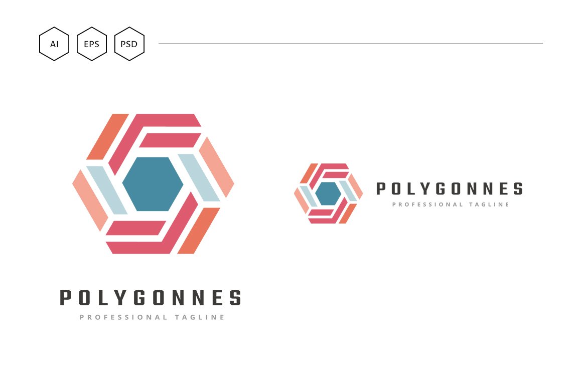 Polygon Logo (668573) | Logos | Design Bundles