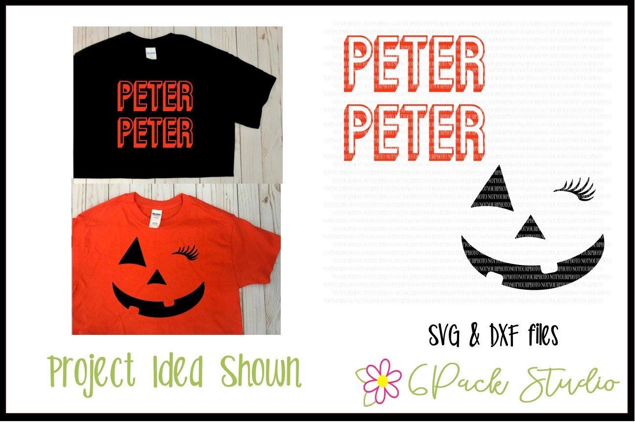 Peter Peter Pumpkin Eater - Adult SVG (374397) | SVGs | Design Bundles