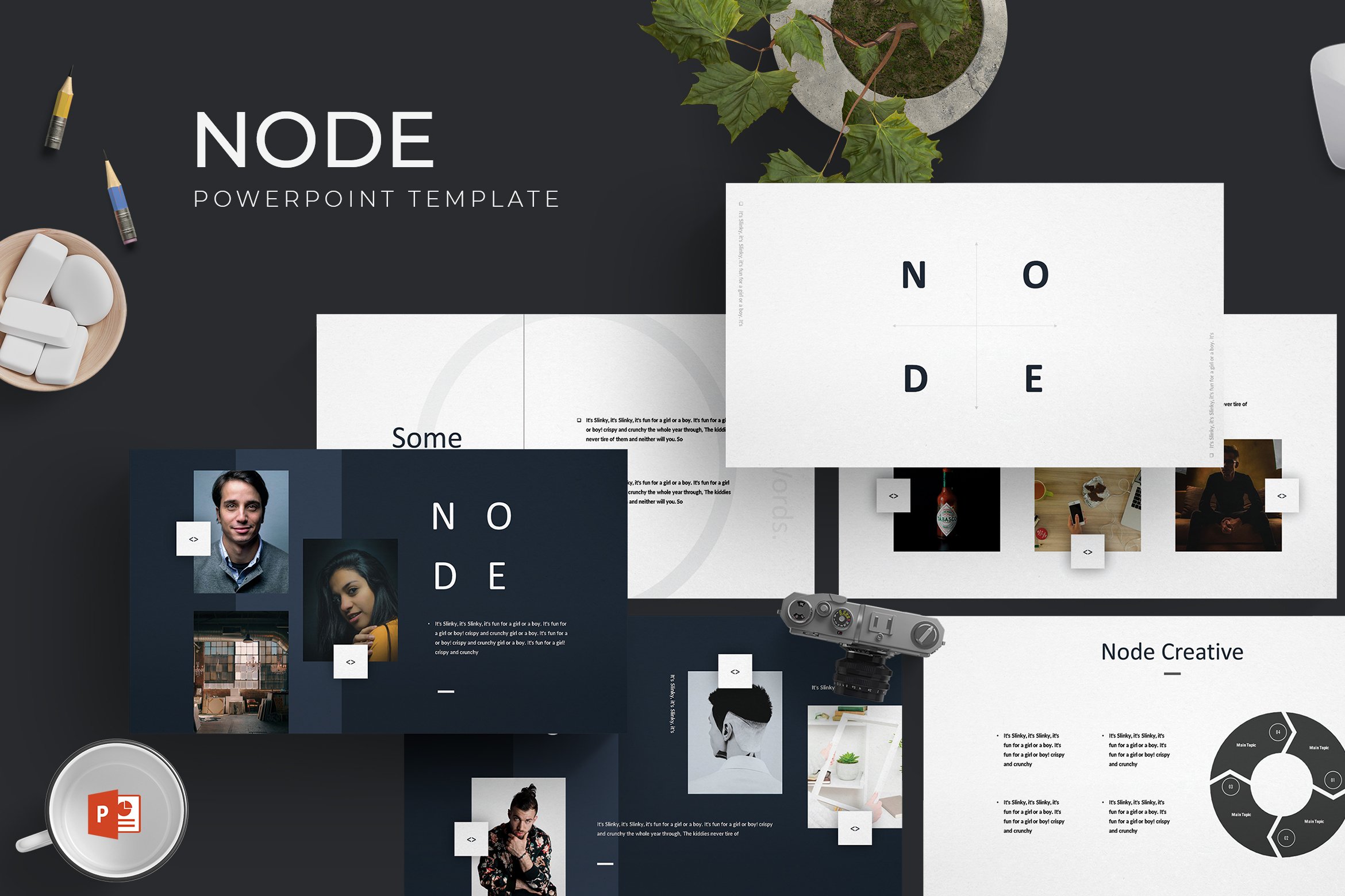 Node - Powerpoint Template (338962) | Presentation Templates | Design ...