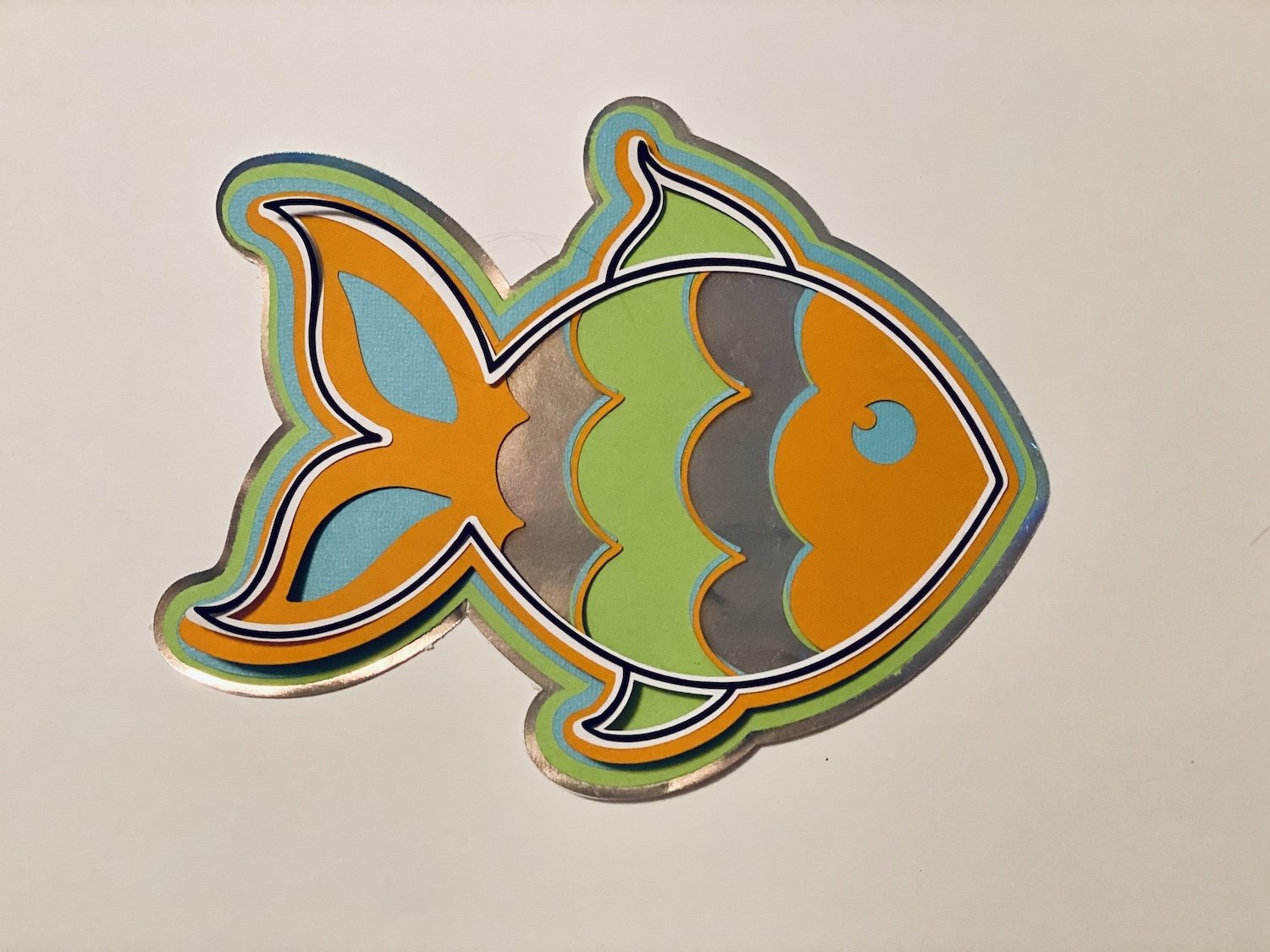 Fish 3D Layered Design