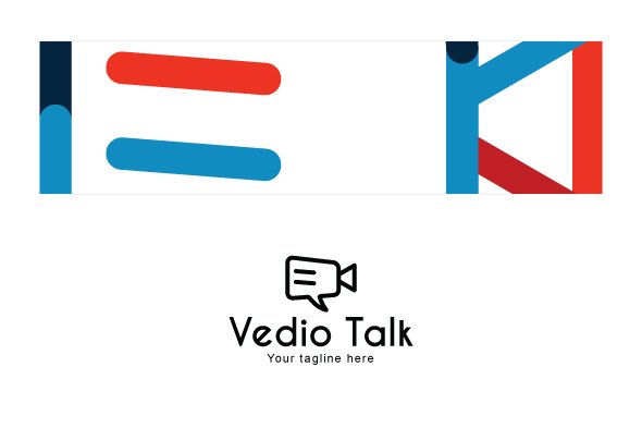 Video Talk - Chat Icon with Movie Camera Stock Logo (26399) | Logos ...