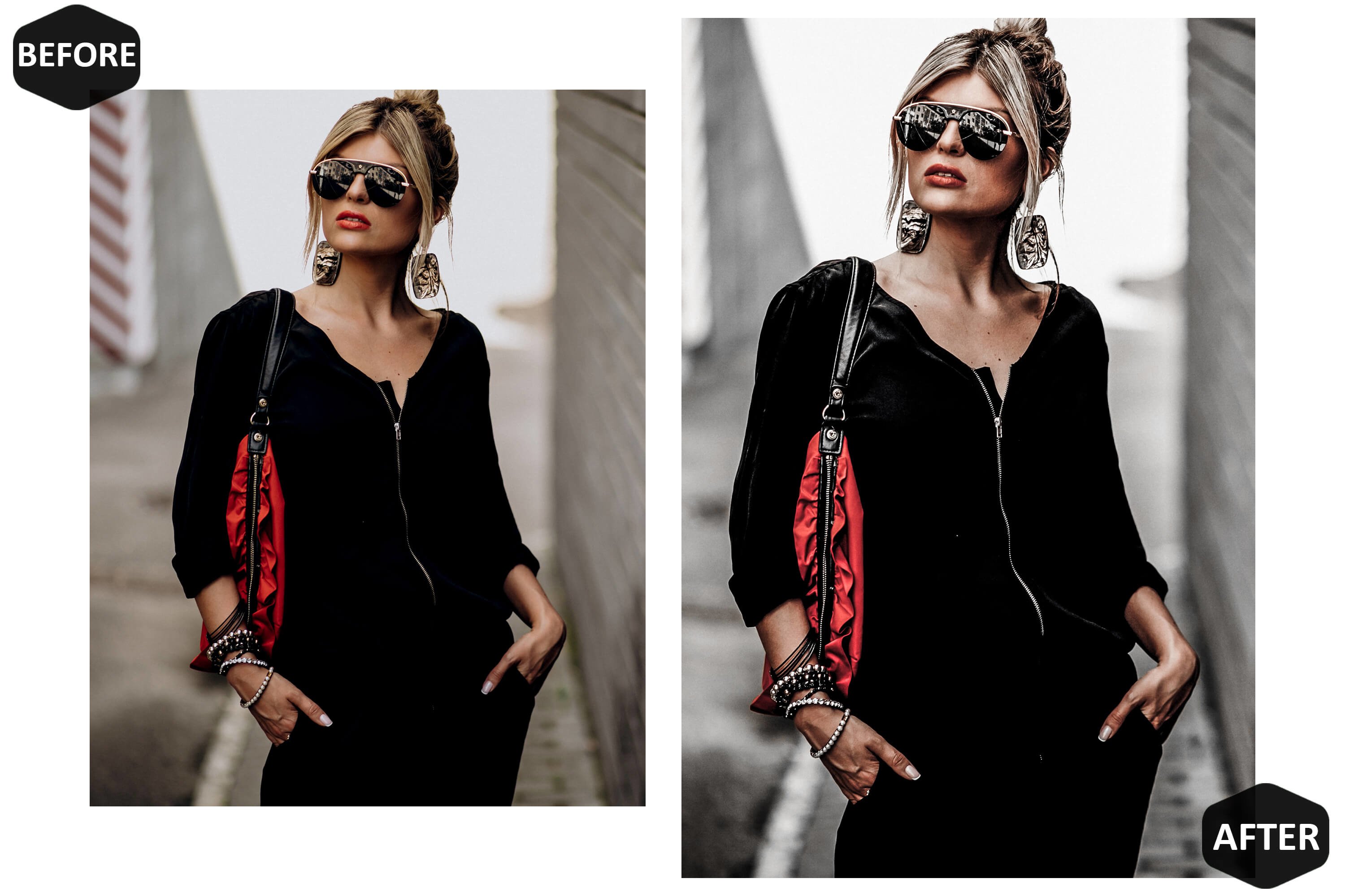 10 Black Ruby Photoshop Actions And ACR Presets, Luxury Dark (1102904 ...