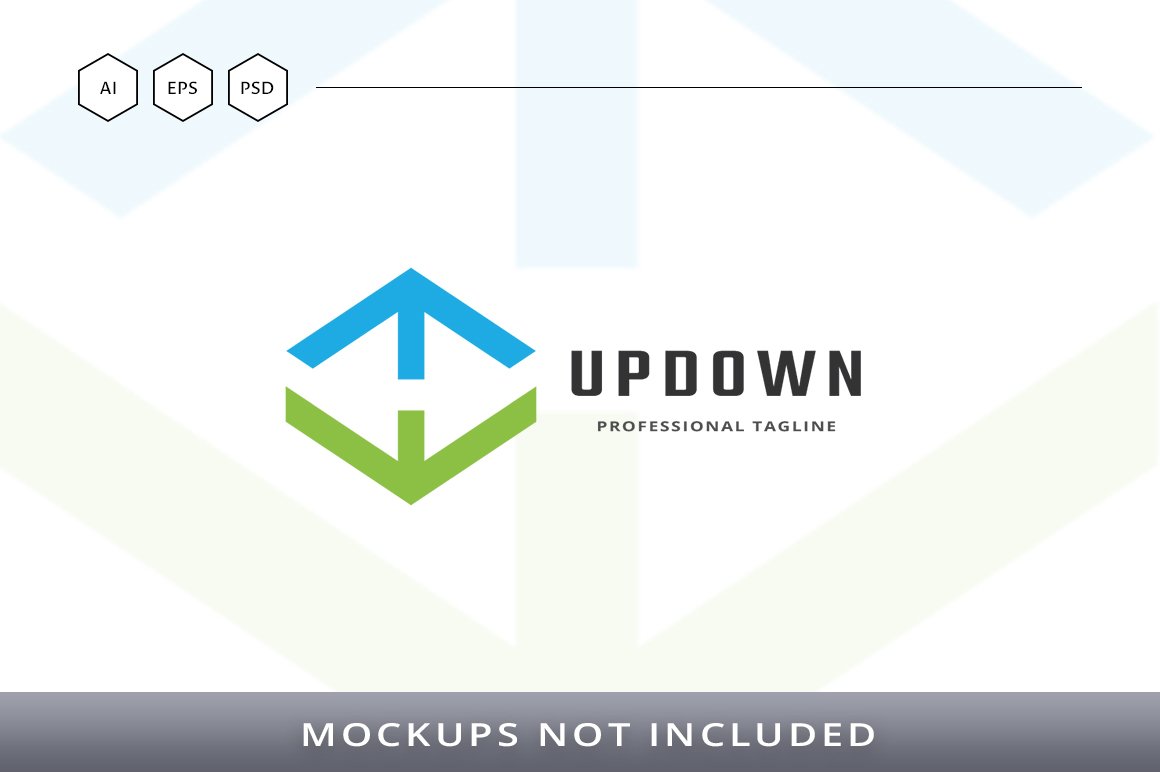 Up Down Logo (672297) | Logos | Design Bundles