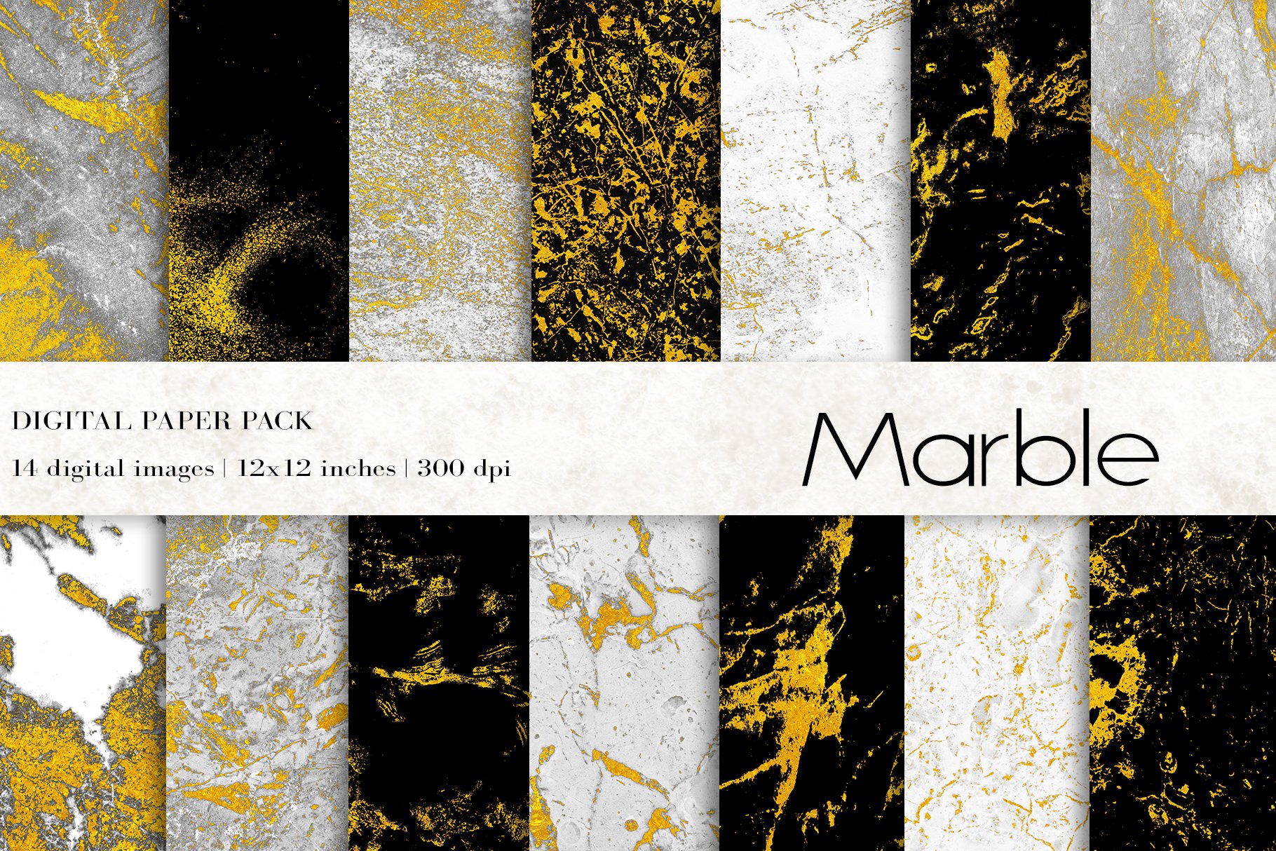 Marble Digital Papers (707046) | Textures | Design Bundles