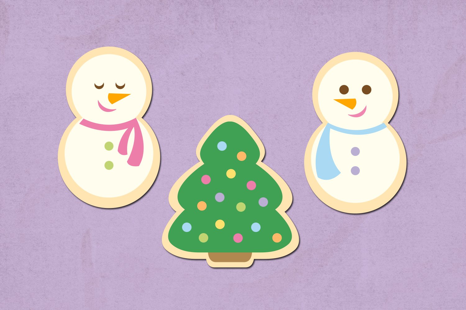 Christmas Sugar Cookies Illustrations