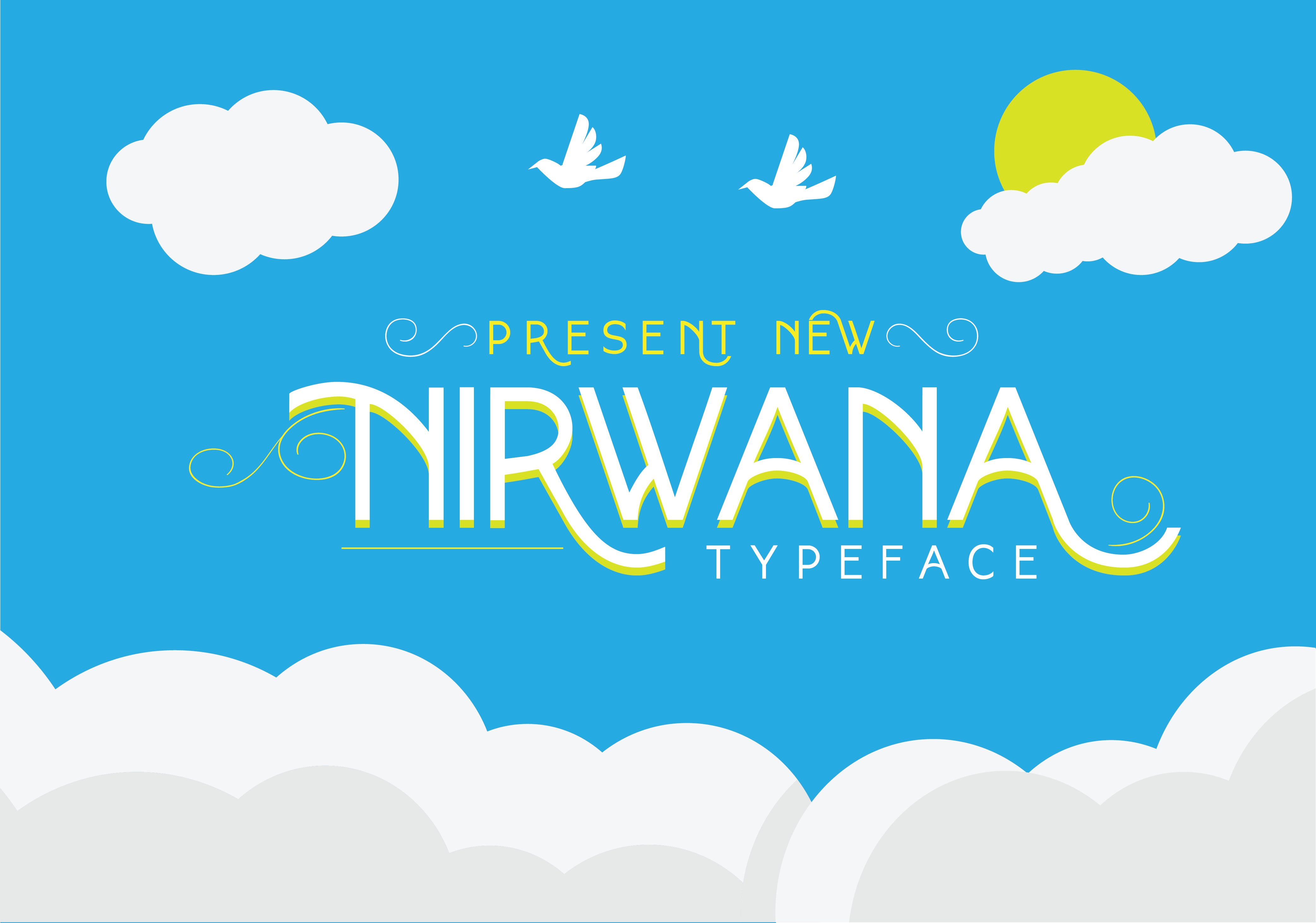 Nirwana (82926) | Sans Serif | Font Bundles