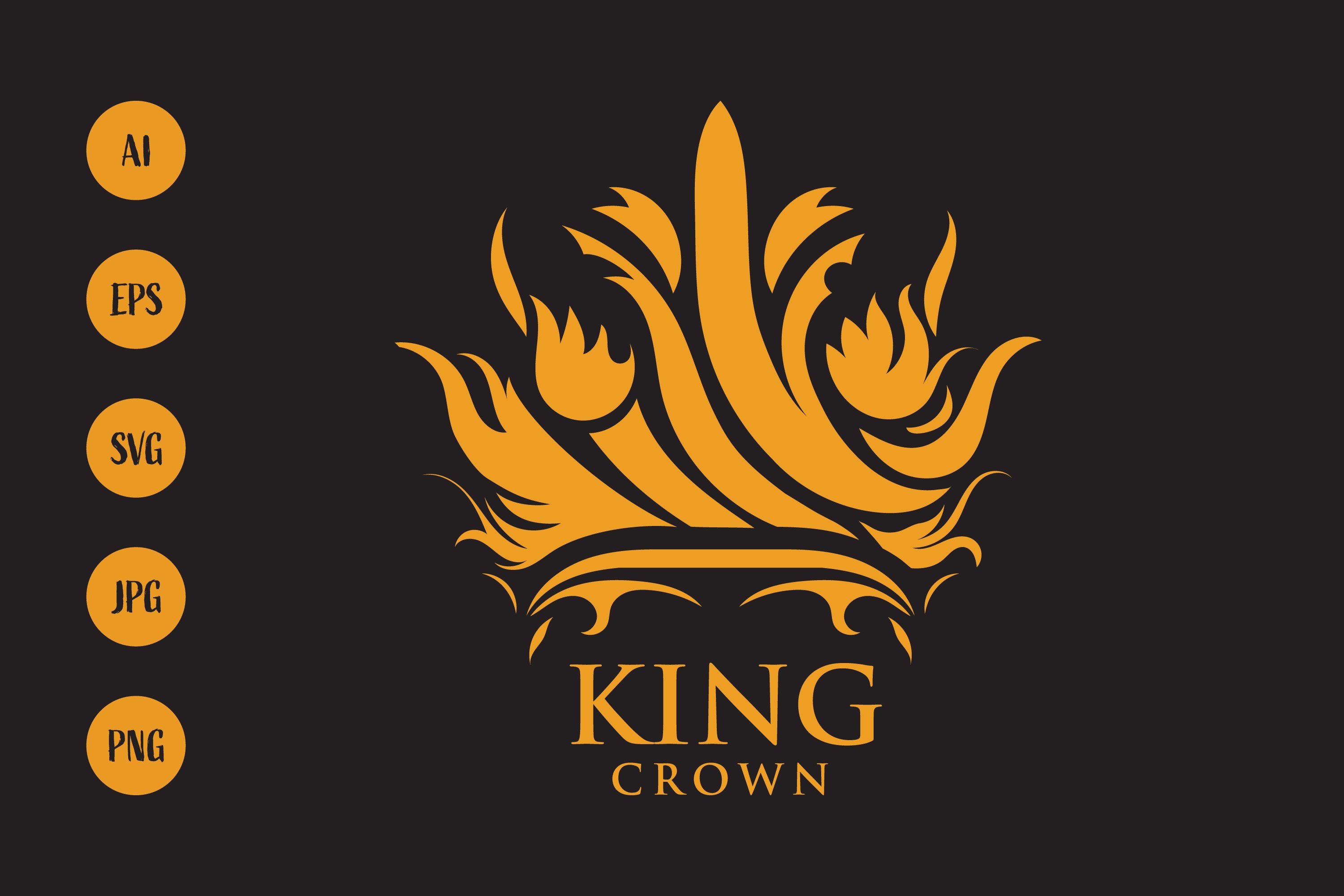 King Crown Logo Design