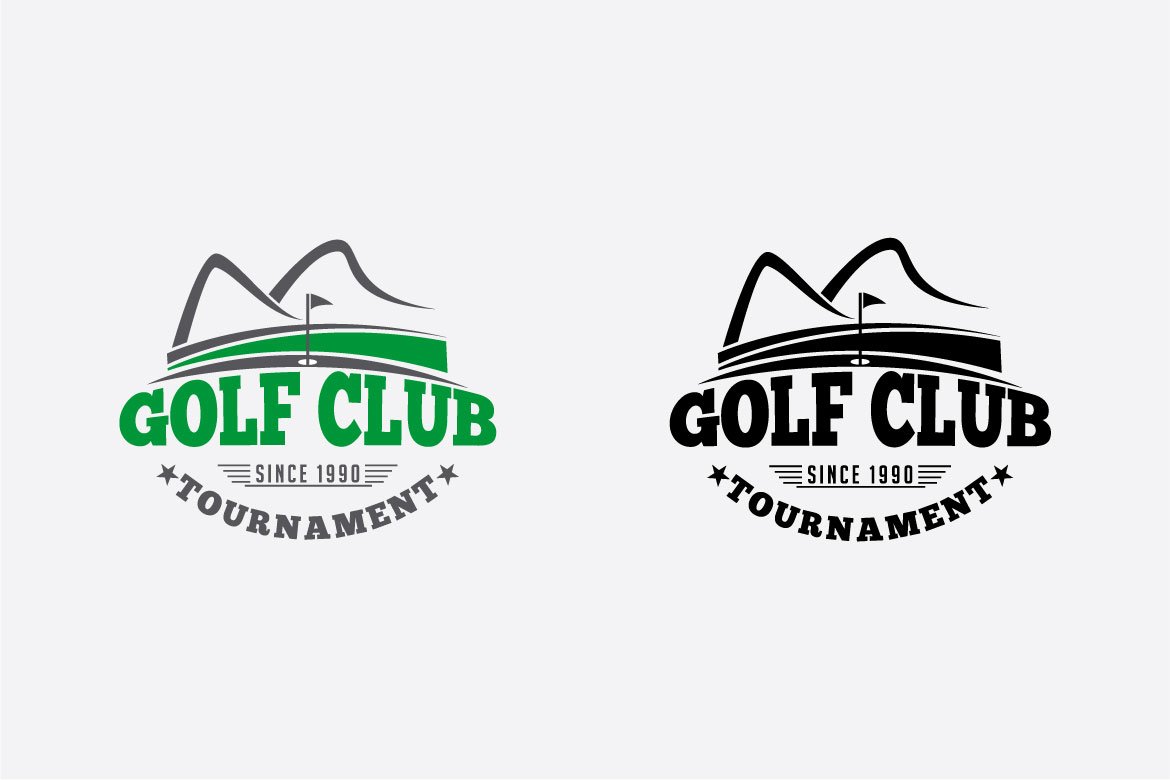 10 Golf Badges-Stickers & Logos (298552) | Logos | Design Bundles