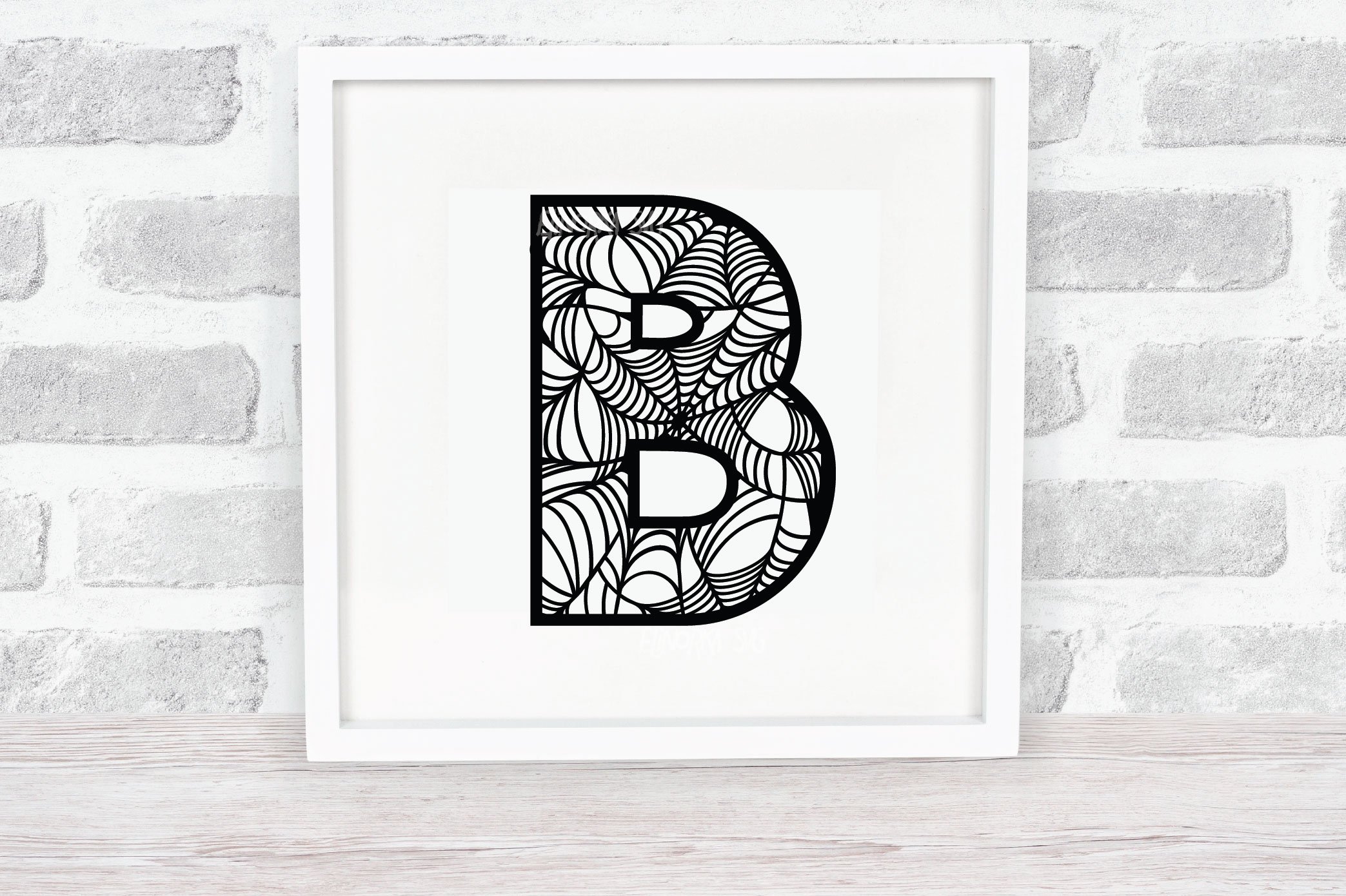 Alphabet SVG Spider Web | 26 Halloween Letters SVG (919613 ...