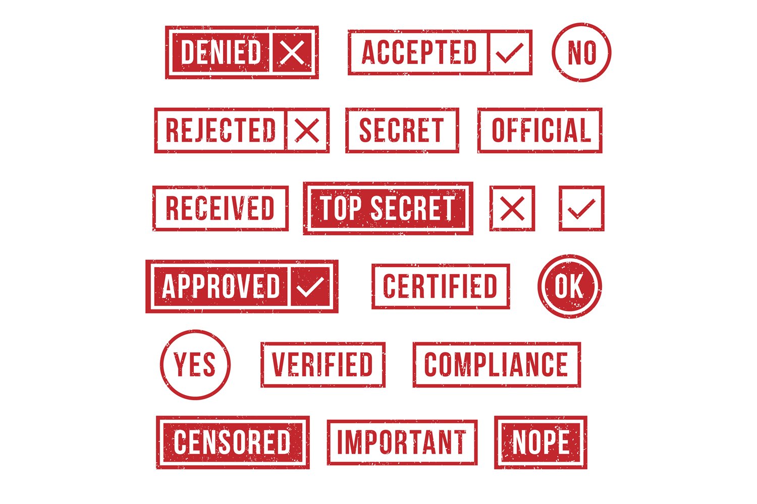 Official Rubber Stamp