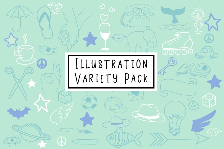 Illustration Variety Pack (260688) | Illustrations | Design Bundles