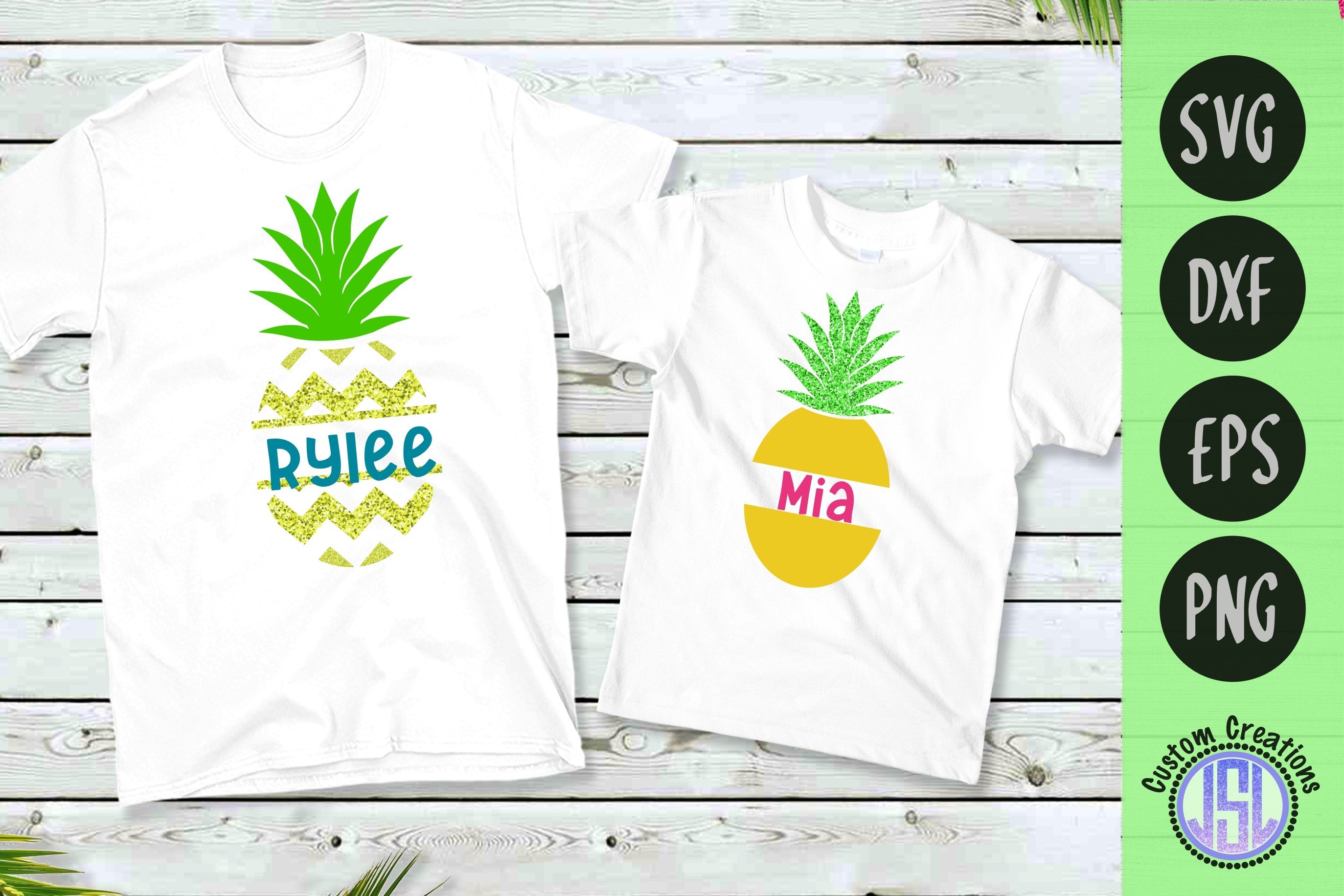 Pineapple Bundle | Set of 12 | Summer SVG | SVG DXF EPS PNG (93395 ...