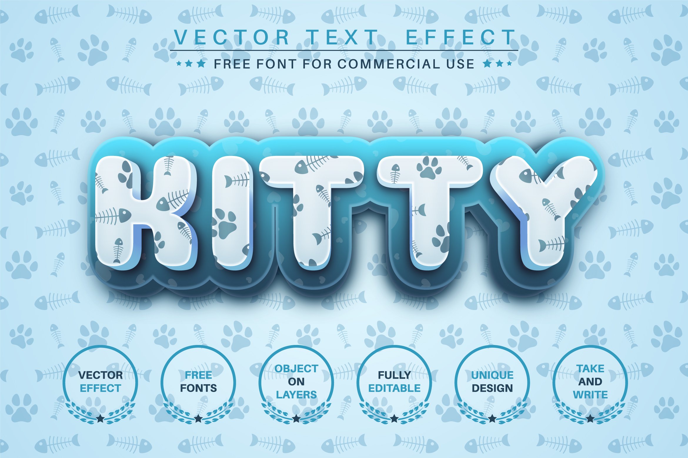 Dark Night - editable text effect, font style (1422708) | Illustrator ...