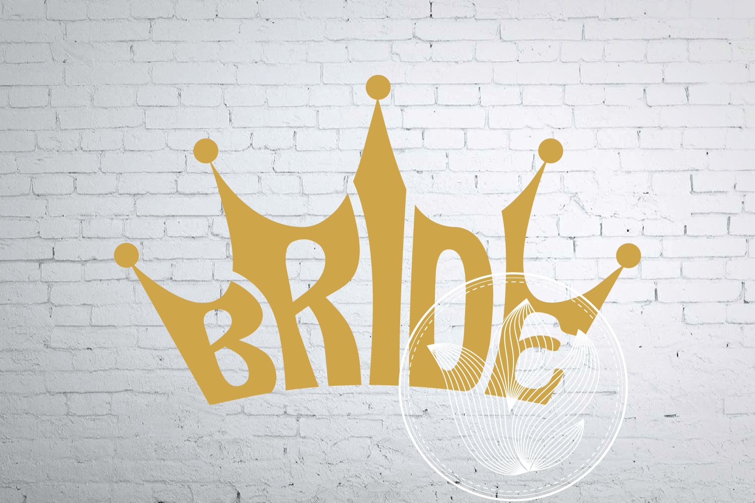Bride Word Art in crown shape, Bride crown jpg, png, eps (105102 ...