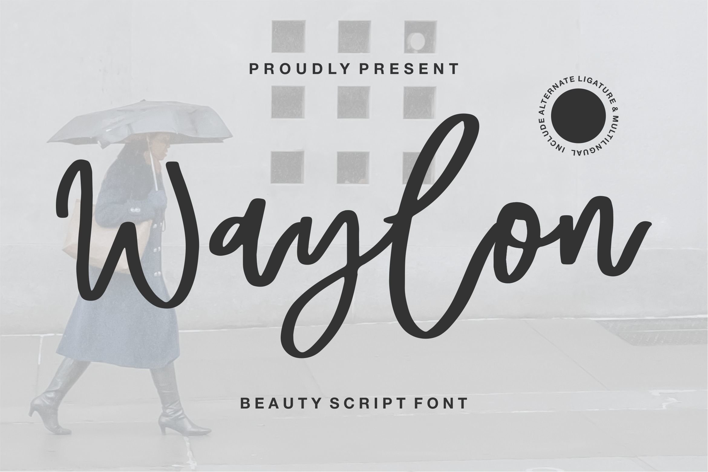 Waylon - Beauty Script Font