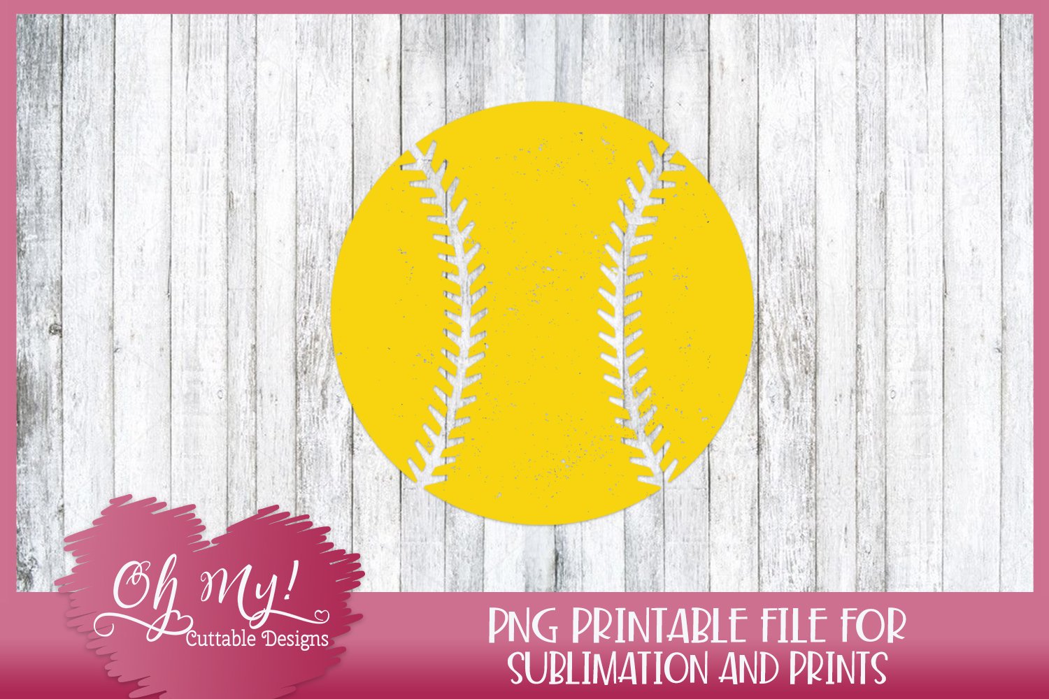 Softball Distressed Sublimation sports t shirt design (556066 ...