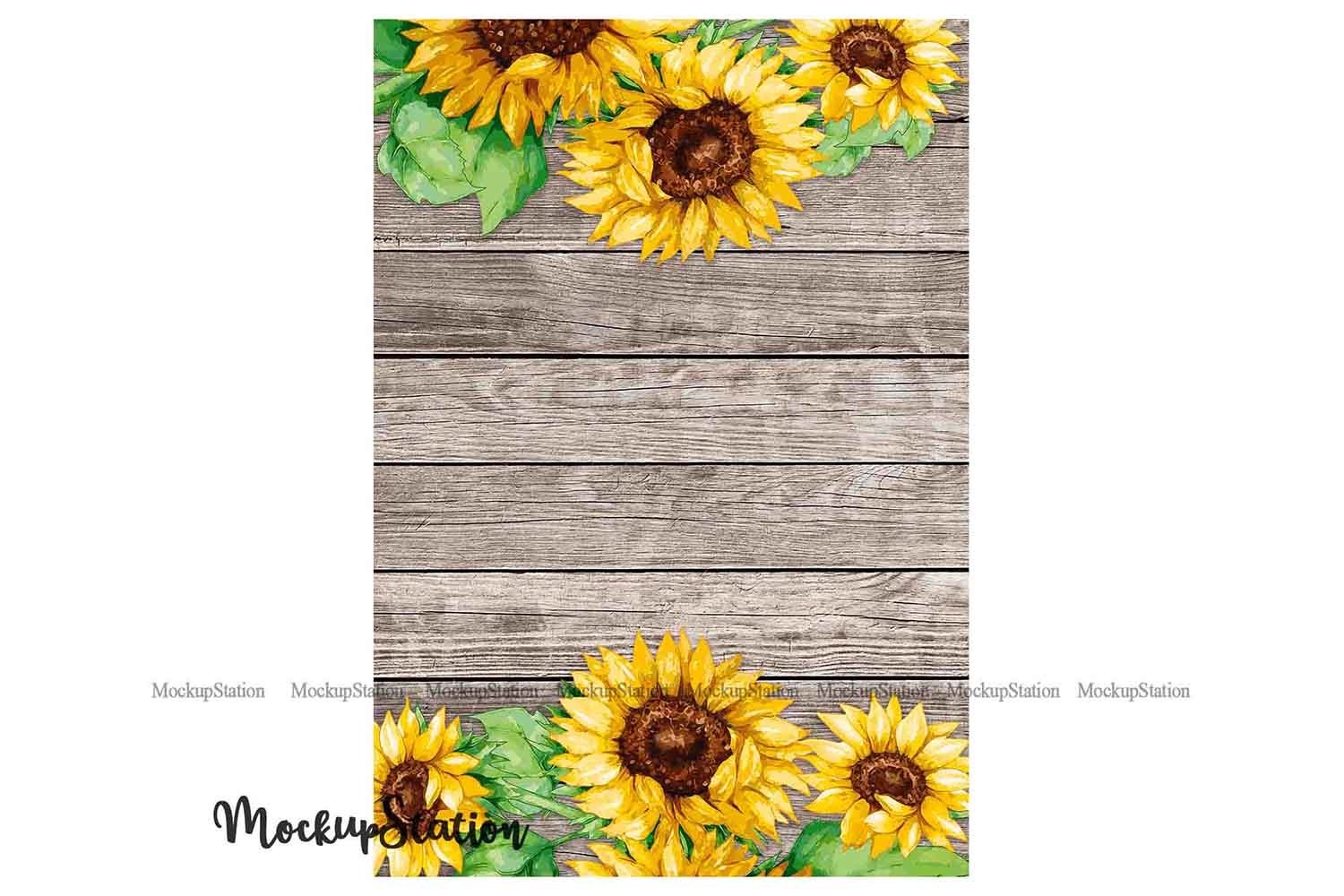 Sunflower Garden Flag Sublimation, Yard Decor PNG Template (274101 ...