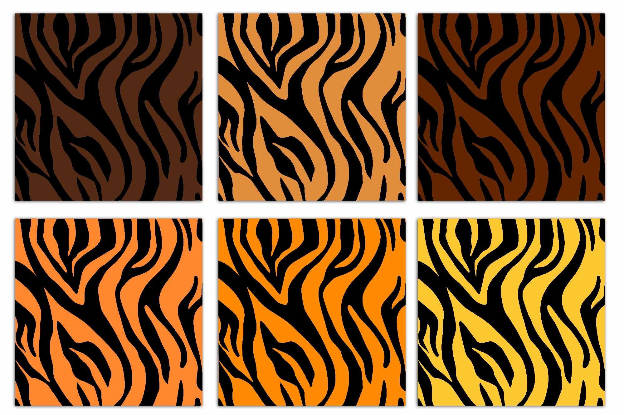 Tiger Digital Paper (566997) | Backgrounds | Design Bundles