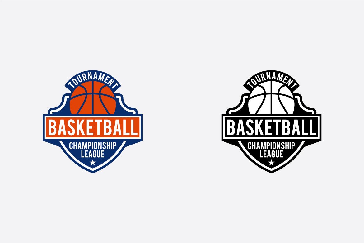 12 BASKETBALL BADGES-STICKERS & LOGOS Vol1 (298571) | Logos | Design ...