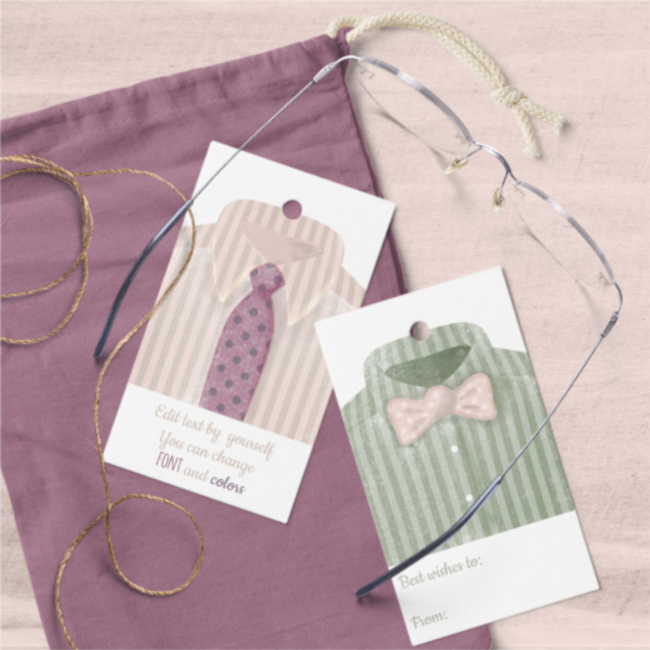Watercolor Shirts Gift Tags Templates Male Birthdays Tags (580220 ...