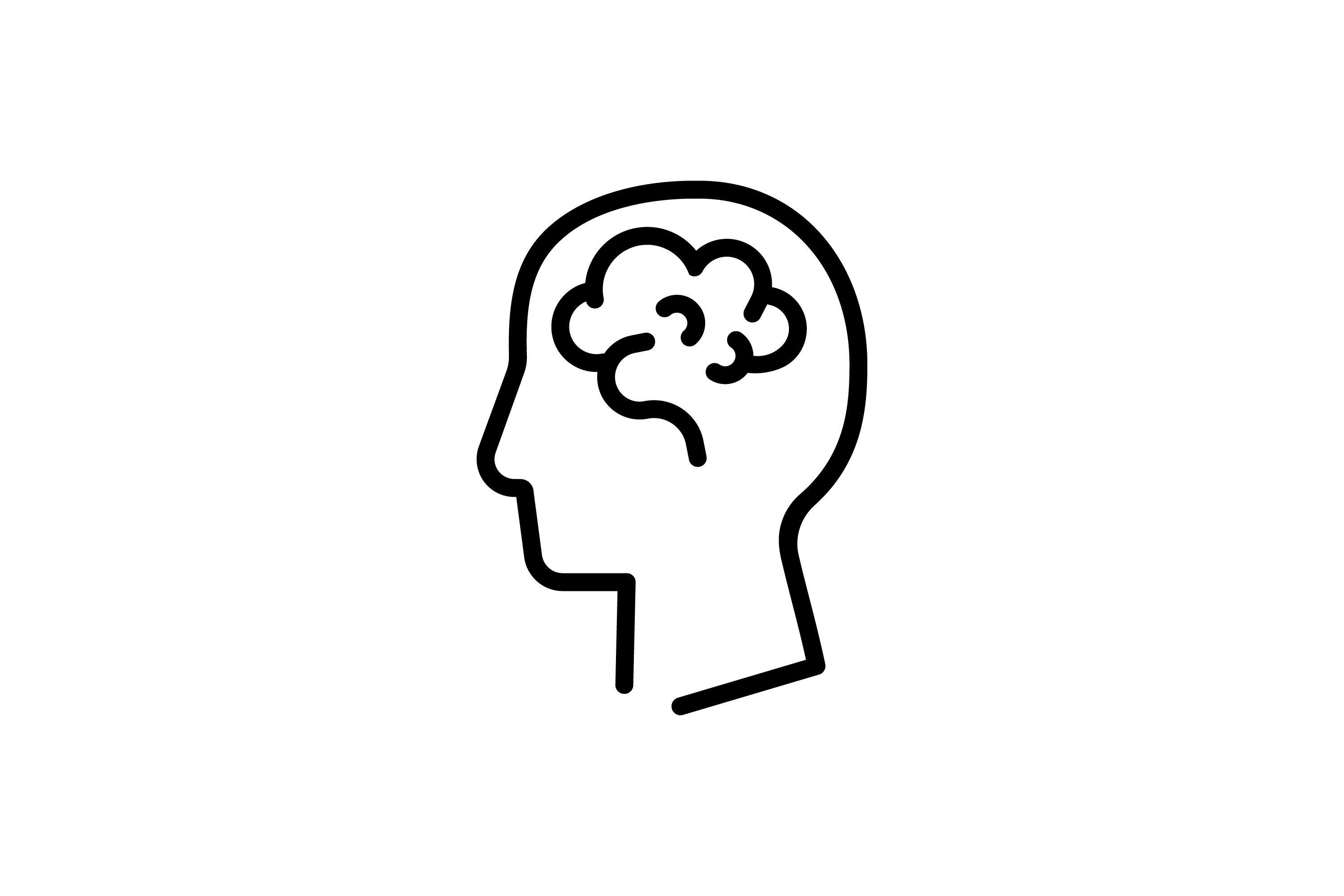 Human Head Brain Vector Human Head Brain Vector
