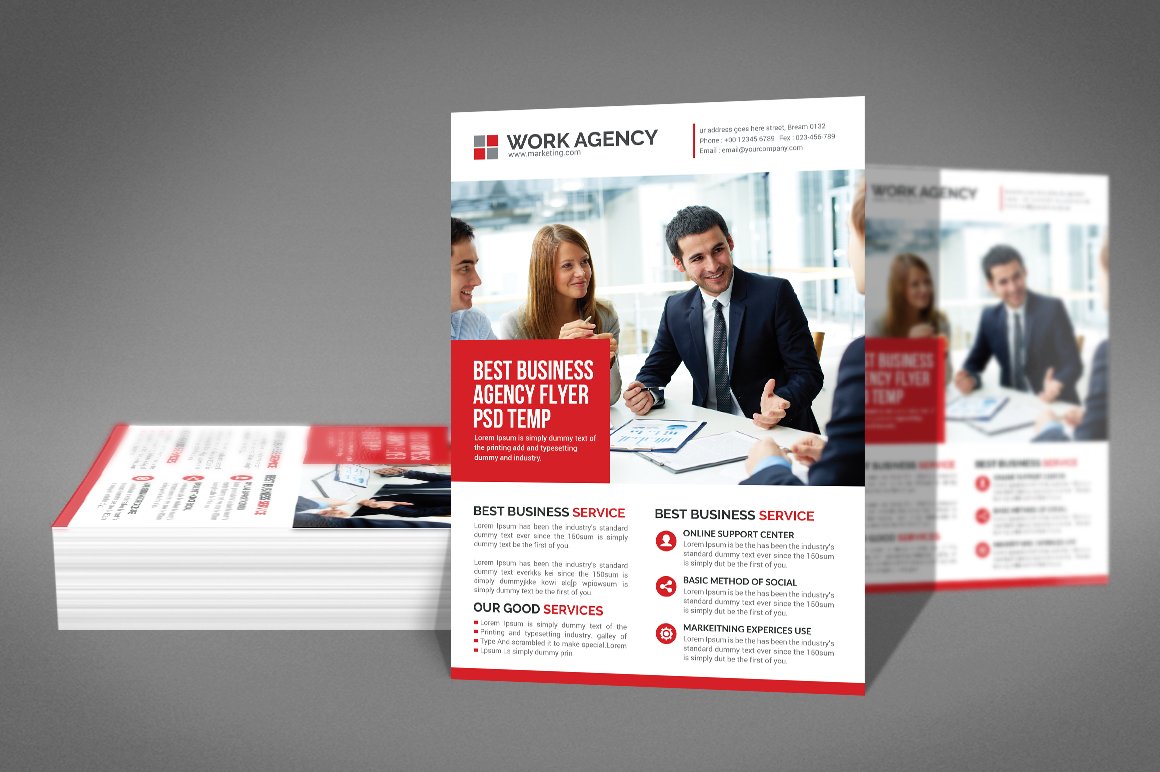 Political Election Flyer Template (450413) | Flyers | Design Bundles