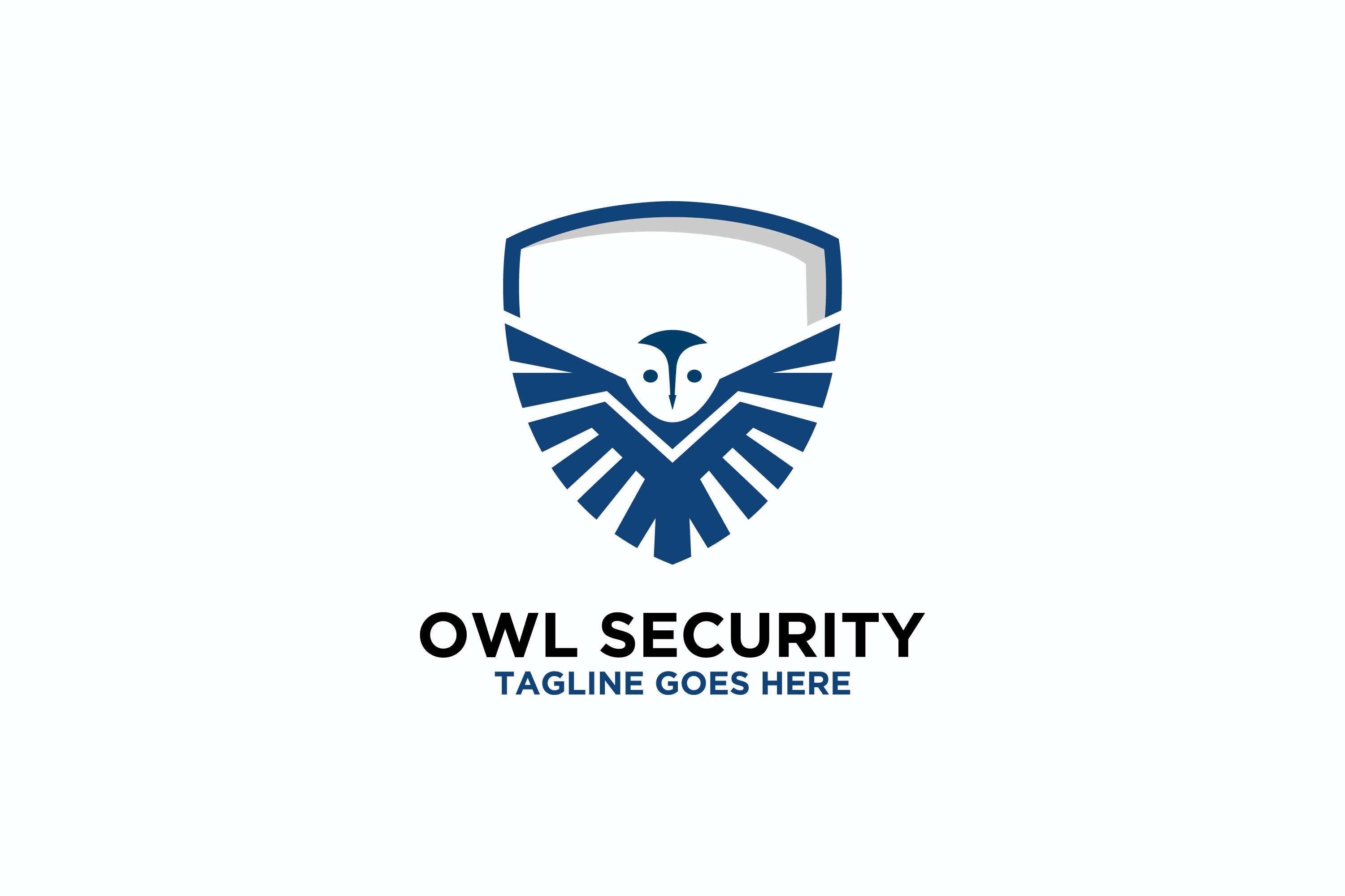Owl Security Vector (988015) | Logos | Design Bundles