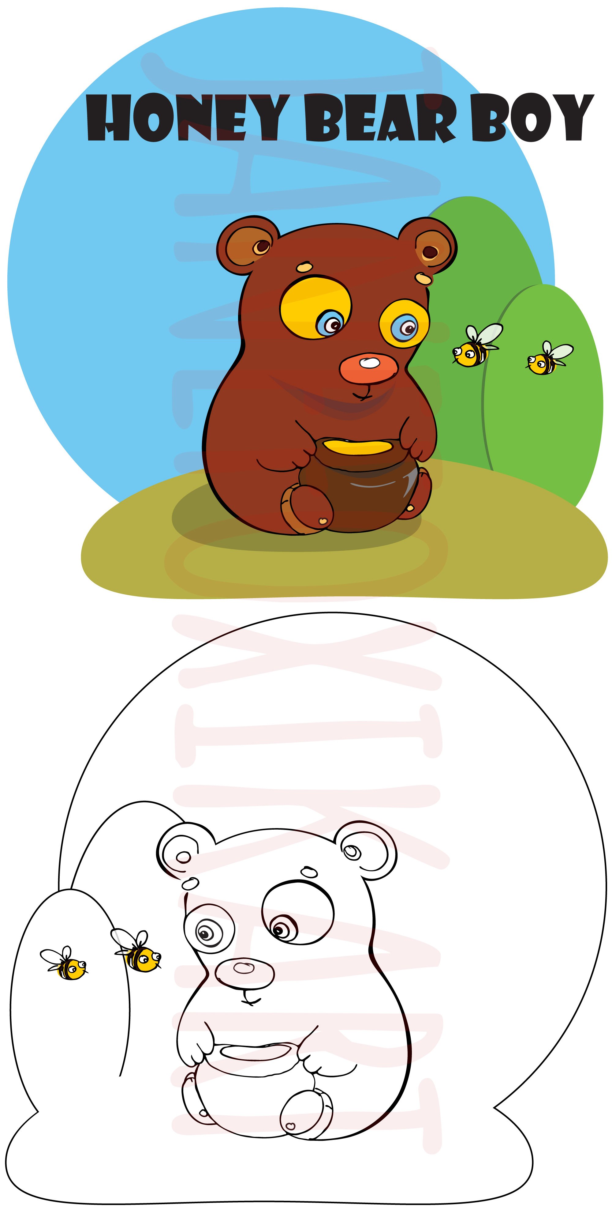 Coloring pages plus puzzles for kids 5 in 1 set (798308) | Coloring ...