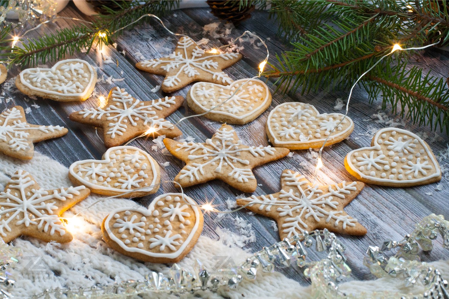 Bundle 4 Photos - New Year and Christmas Gingerbread Cookies (733386 ...