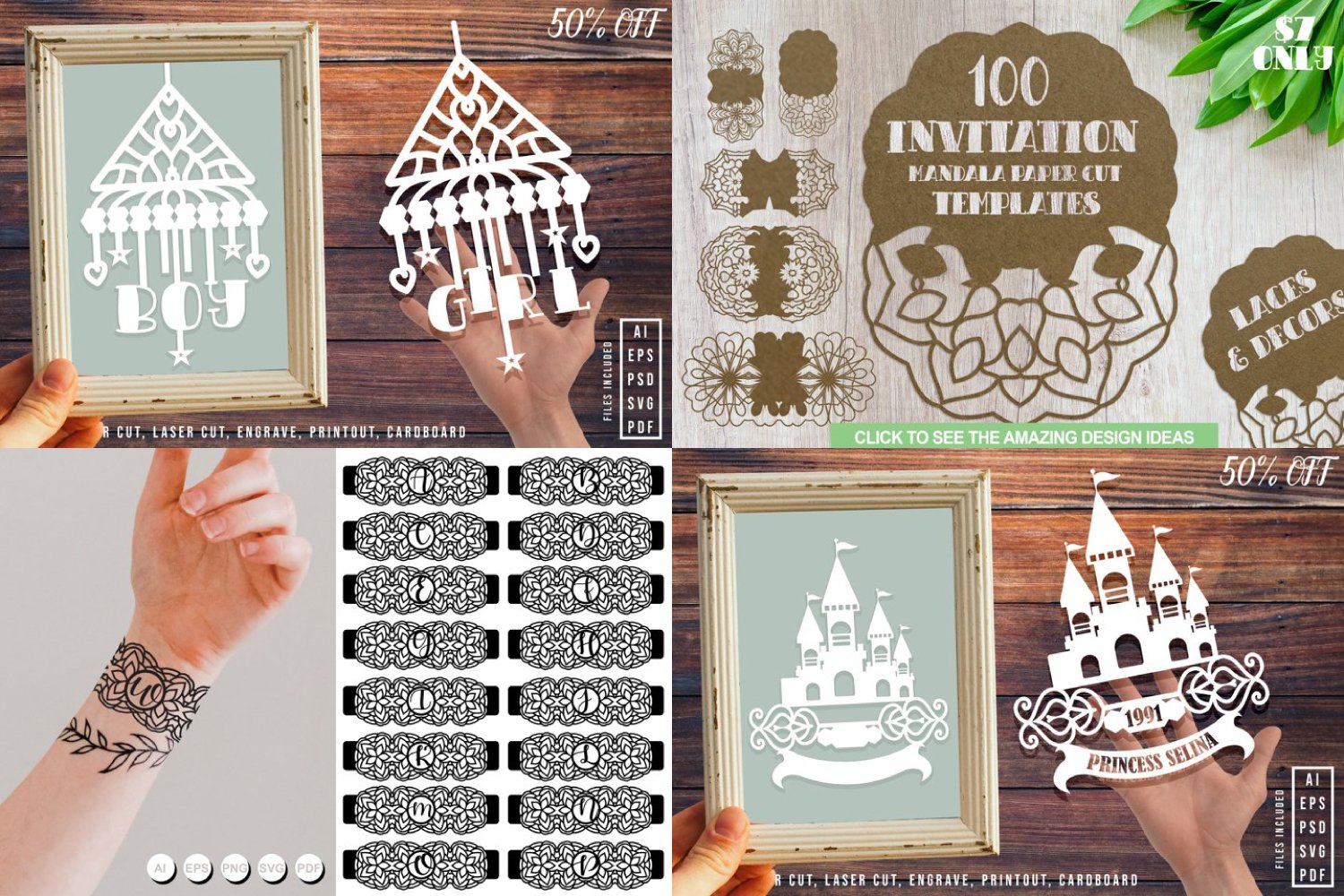 Paper Cut Pack Collection Vol. 2 AI, EPS, SVG, PNG, PDF (887662 ...