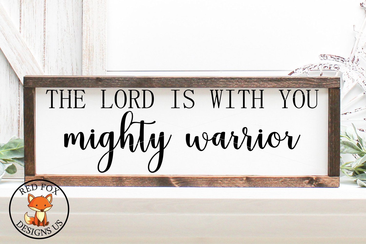 The lord is with you mighty warrior, Scripture SVG PNG DXF (1134021 ...