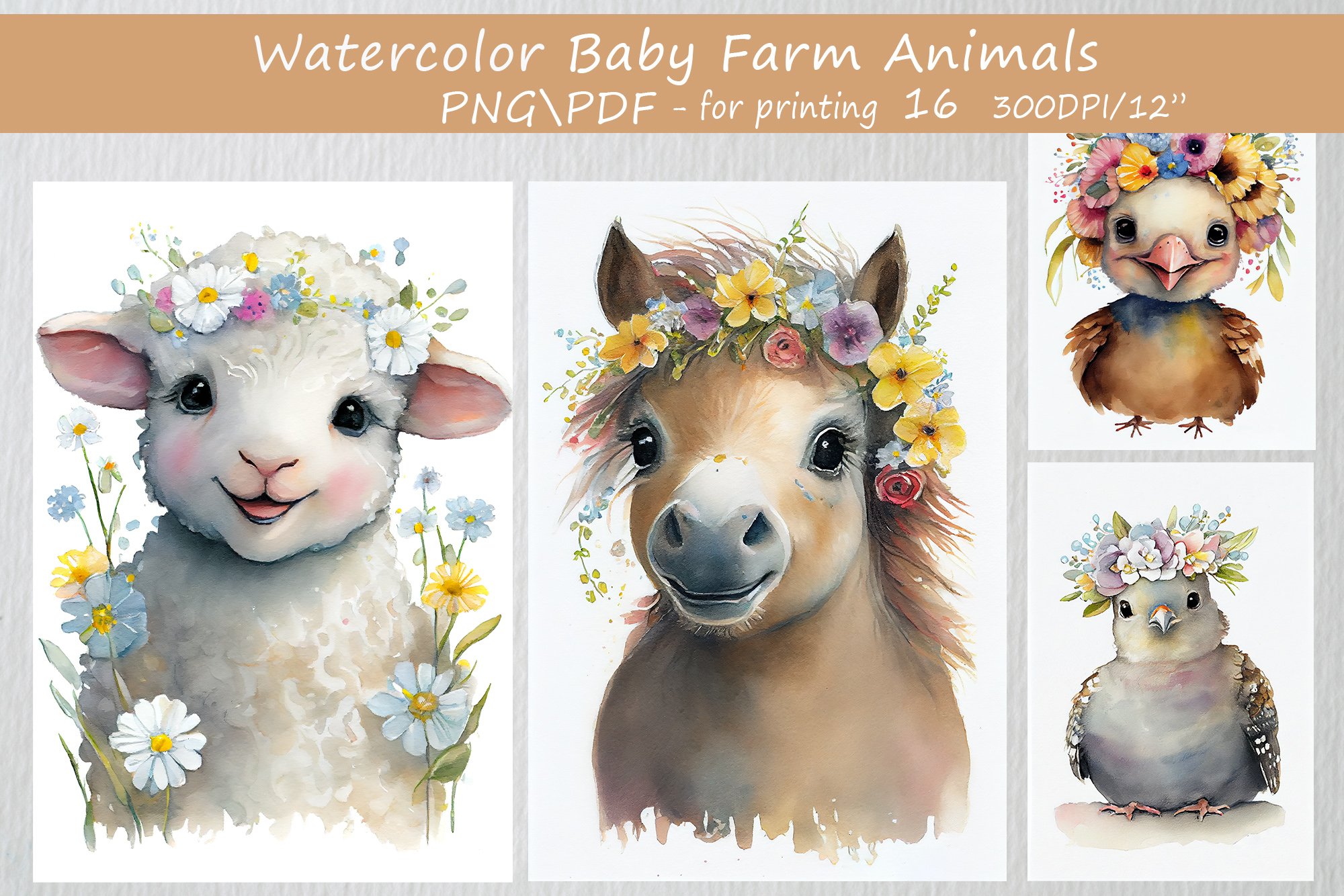Real Baby Farm Animals