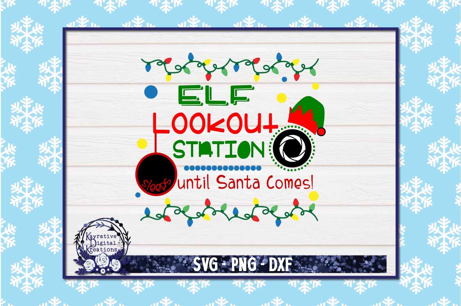 ELF Lookout Station (355369) | SVGs | Design Bundles