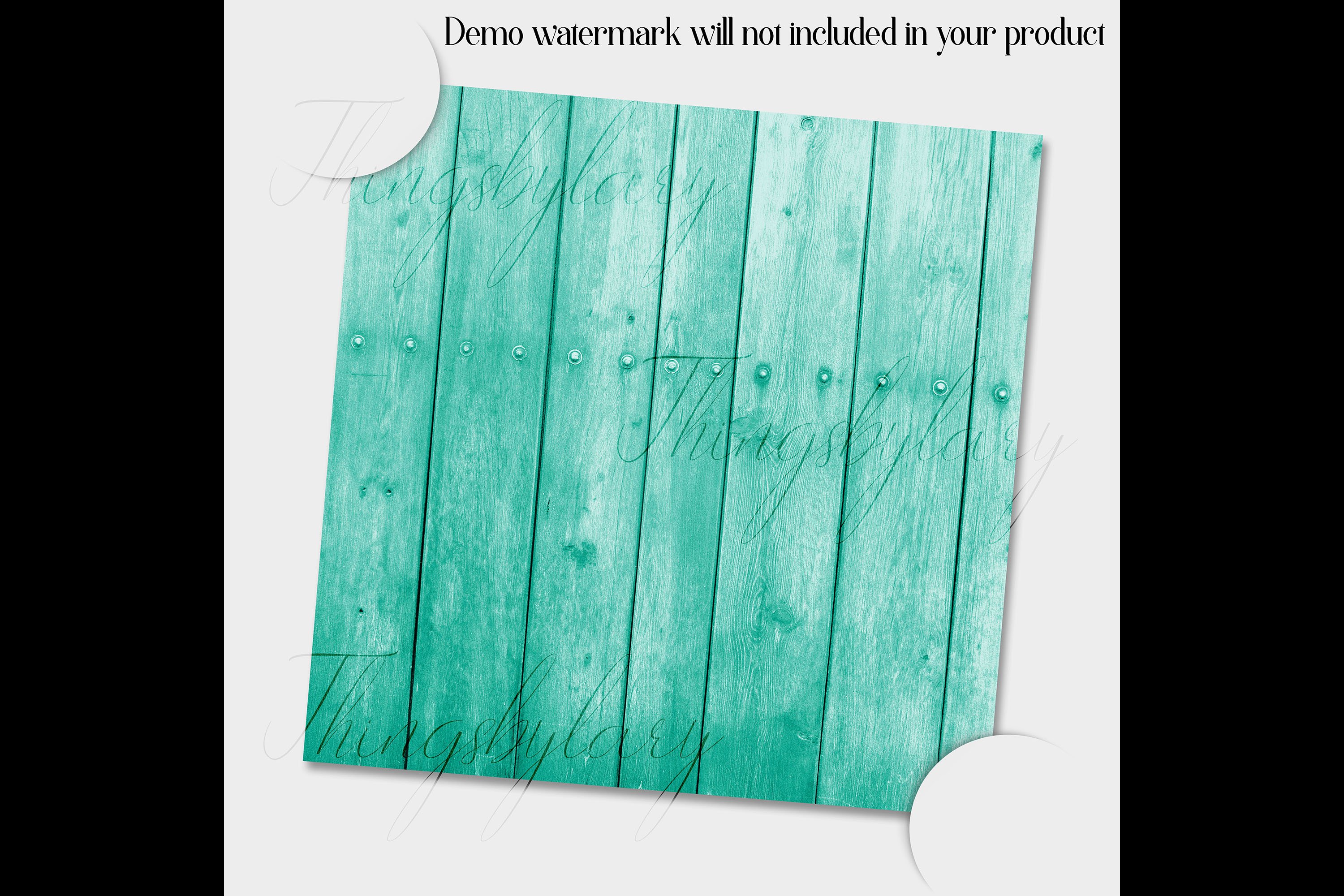 16 Aquamarine Wood Texture Digital Papers, Barn Wood Papers (135796 ...